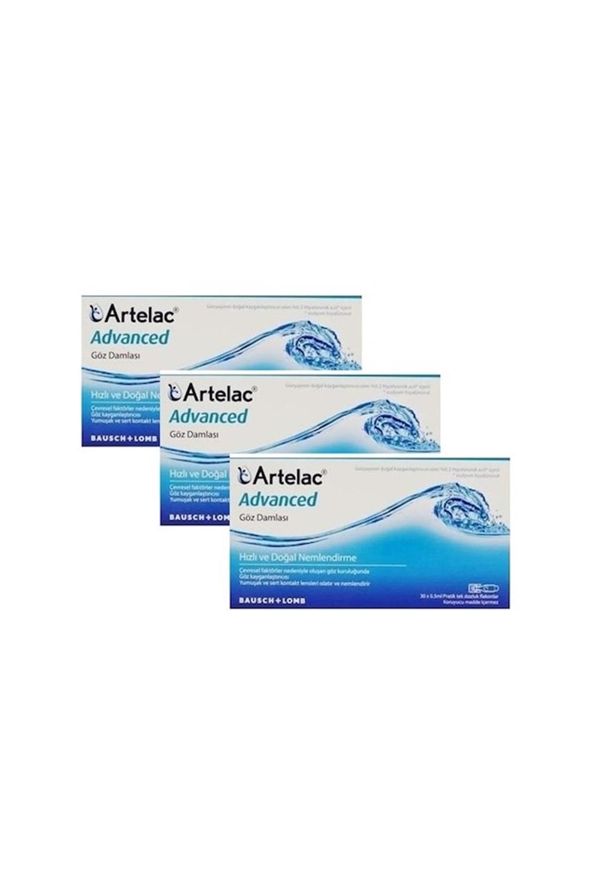 Bausch & Lomb Artelac Advanced 30X0,5Ml Damla 3 Adet - Fiyatı, Yorumları