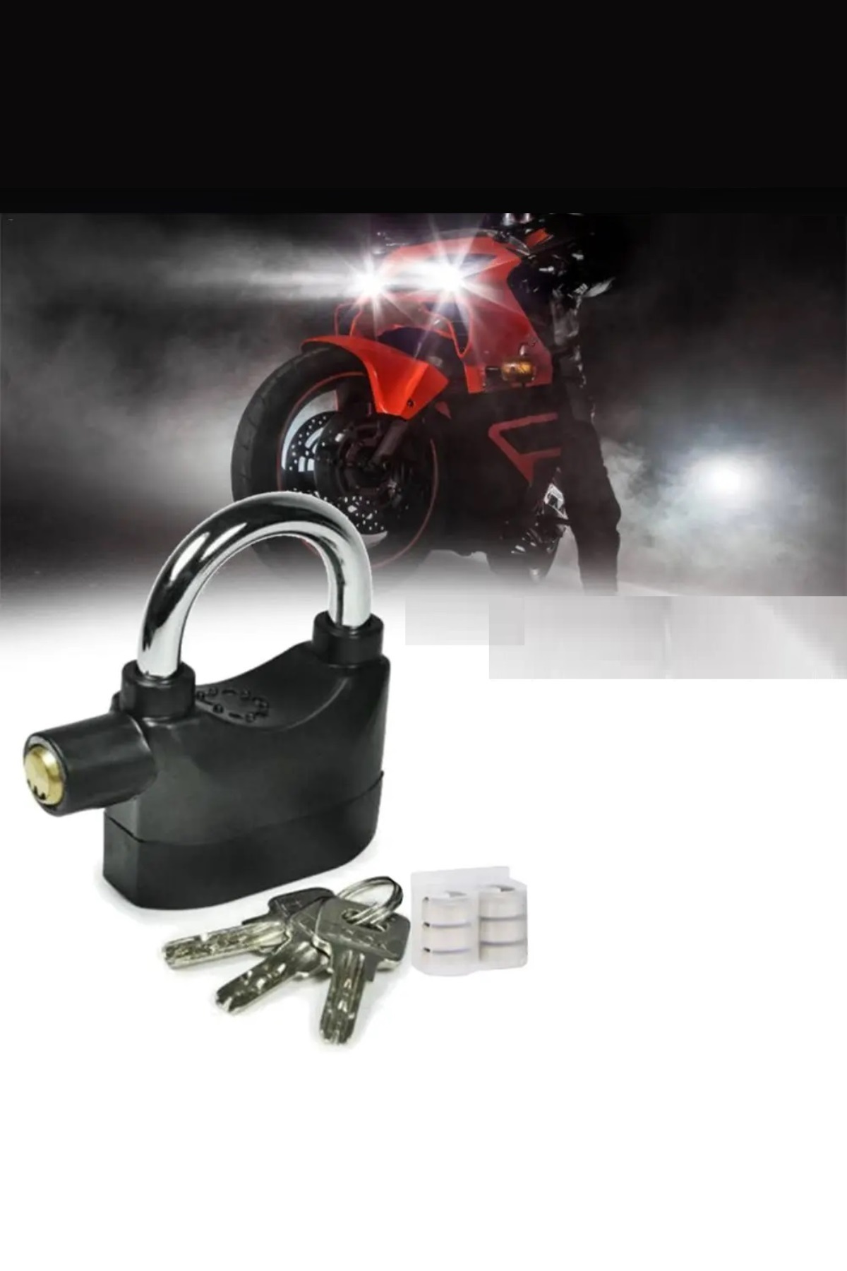 Xolo Scooter Martı Elektrikli Bisiklet Motosiklet Uyumlu Siyah Alarmlı ...