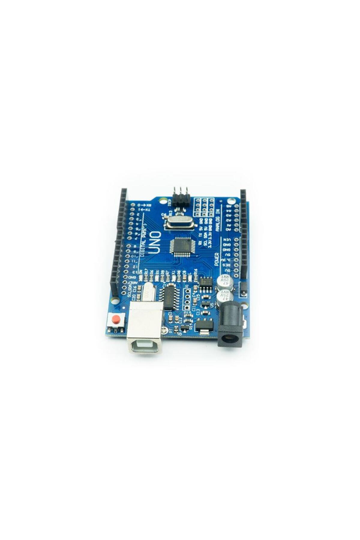 Arduino Uno R3 Smd Ch340 Chip - Çift Kristal (usb Kablo Dahil) Fiyatı ...
