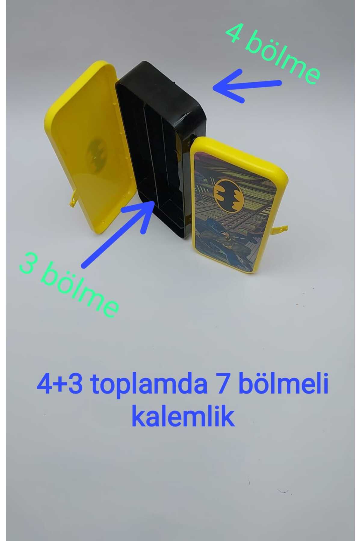 OPTİZON Batman Lisanslı Kutu Kalemlik 7 Bölmeli Çift Taraflı Fiyatı ...