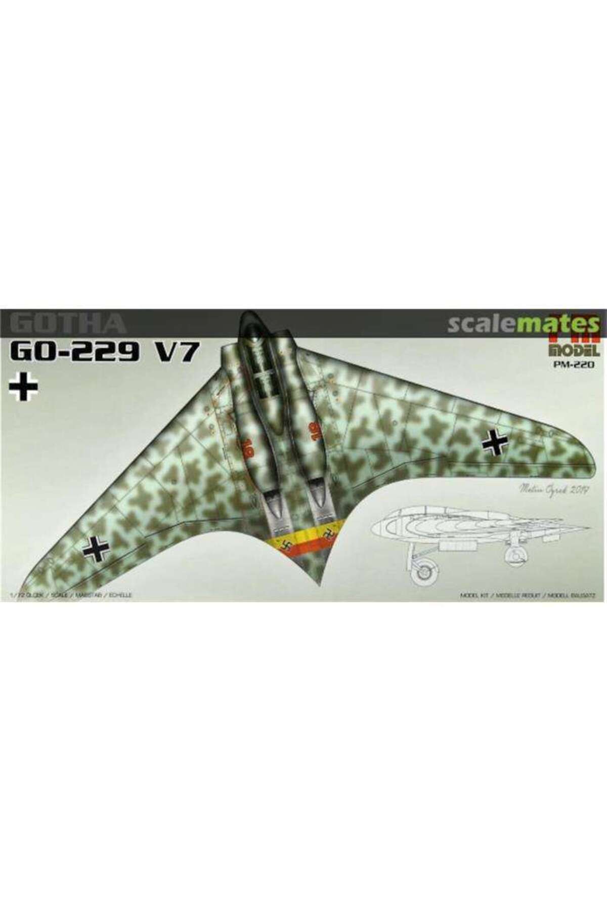 PM Model Maket Uçak 172 Ölçek Gotha Go-227 V7 NPm-220Fiyatı, Yorumları ...