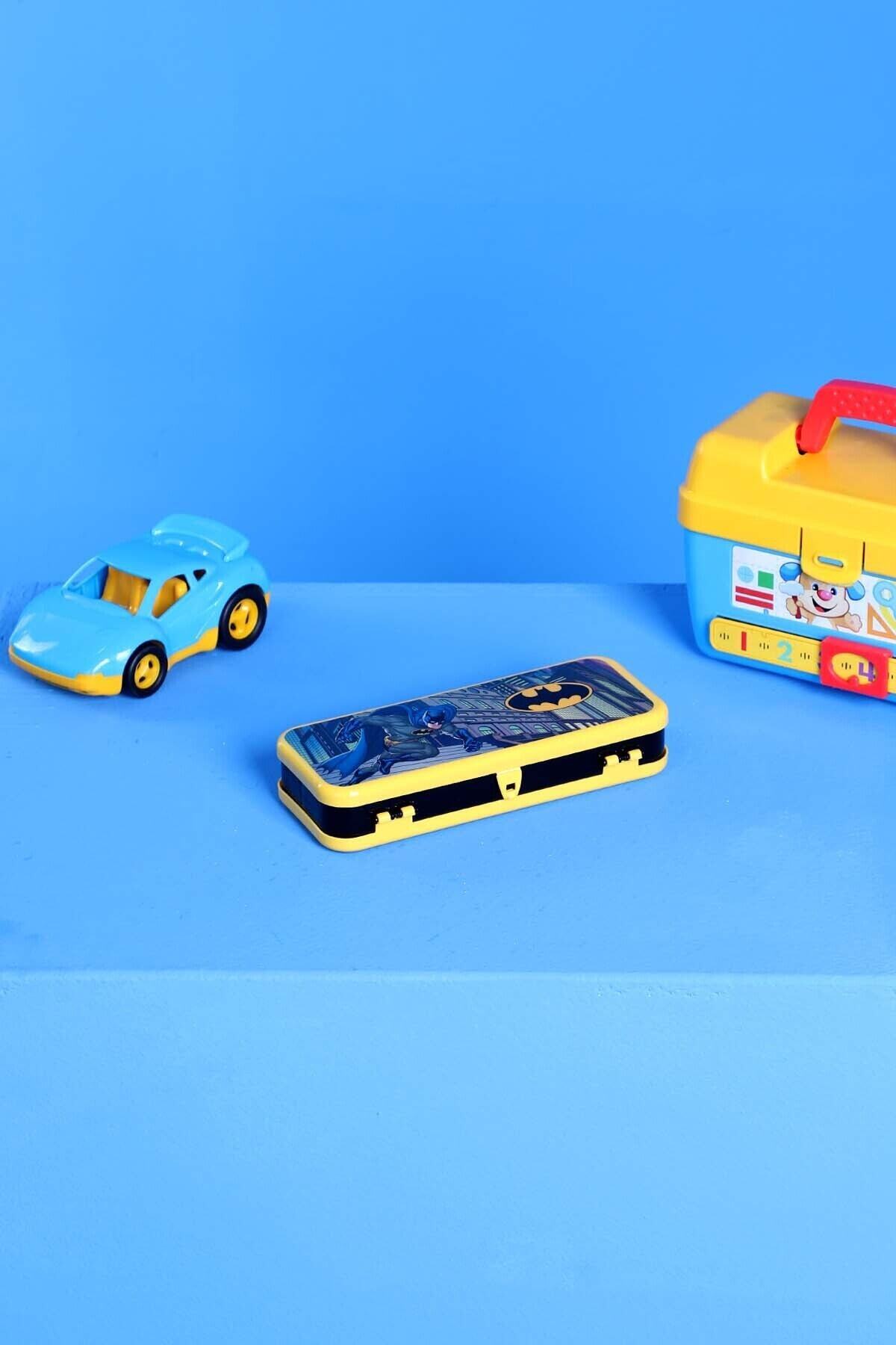 OPTİZON Batman Lisanslı Kutu Kalemlik 7 Bölmeli Çift Taraflı Fiyatı ...