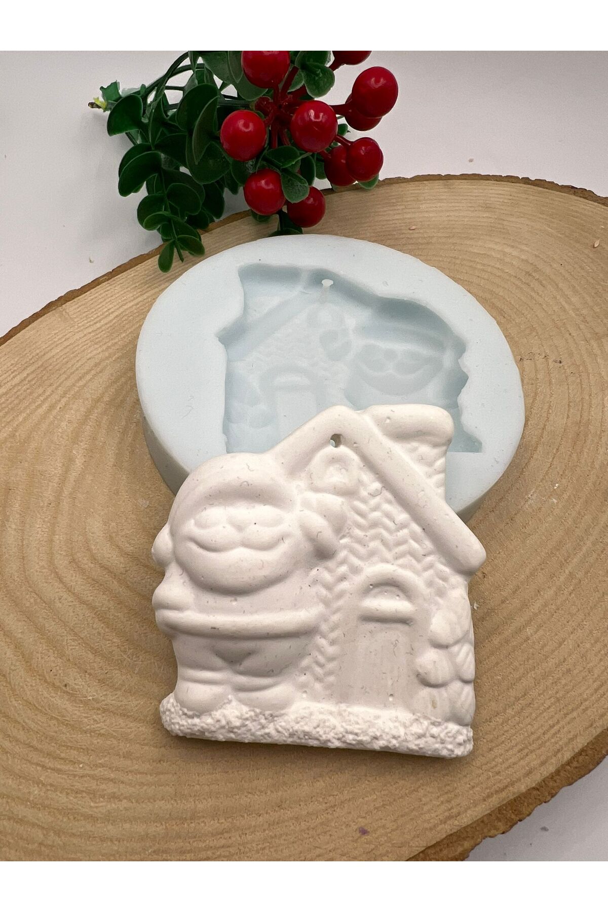 Atölye Eda Dem Santalı Ev Silikon Kalıp - Fiyatı, Yorumları