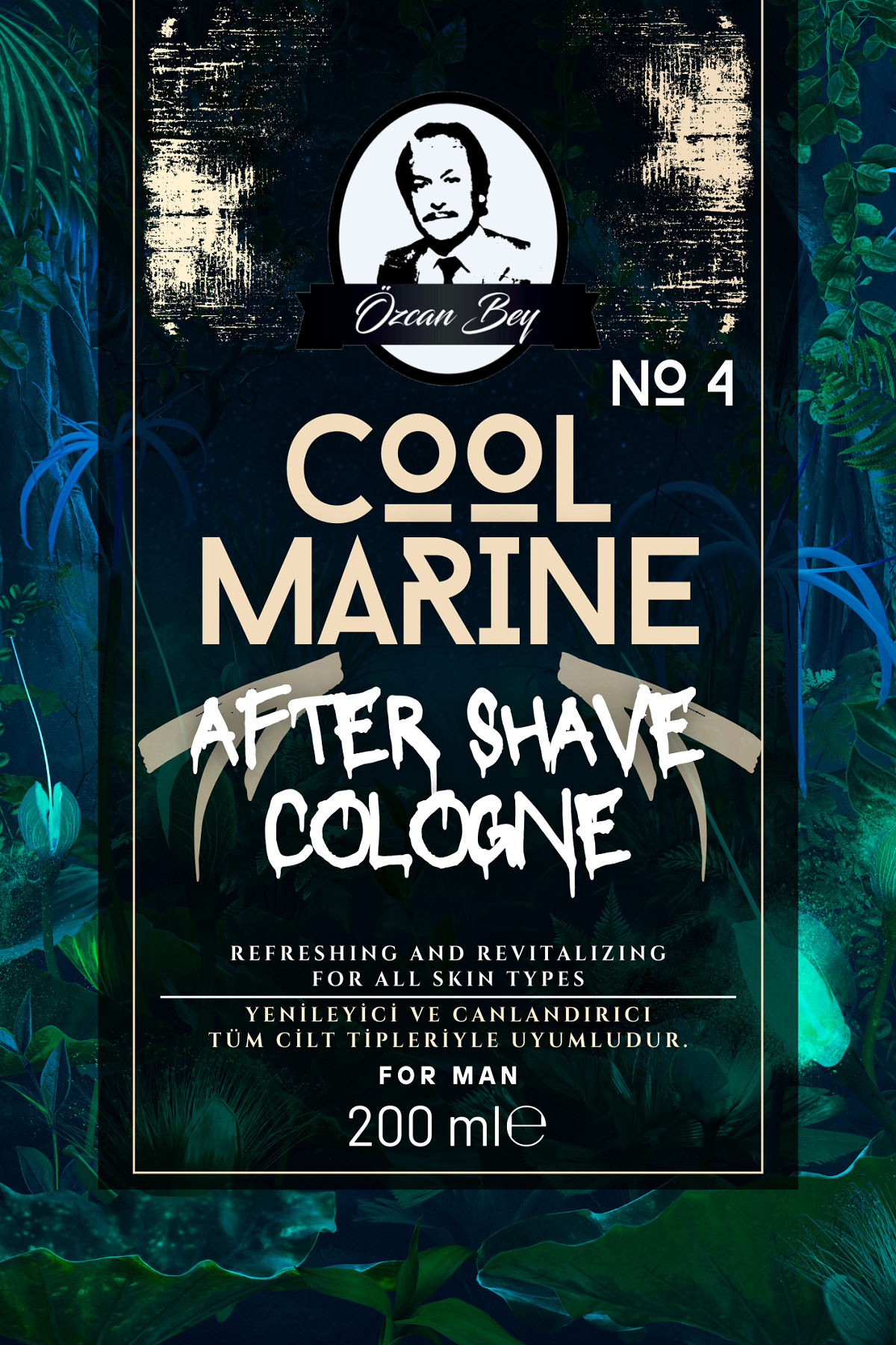 Özcan Bey After Shave Serisi Cool Marine No.4 Tıraş Sonrası Tahrişi ...