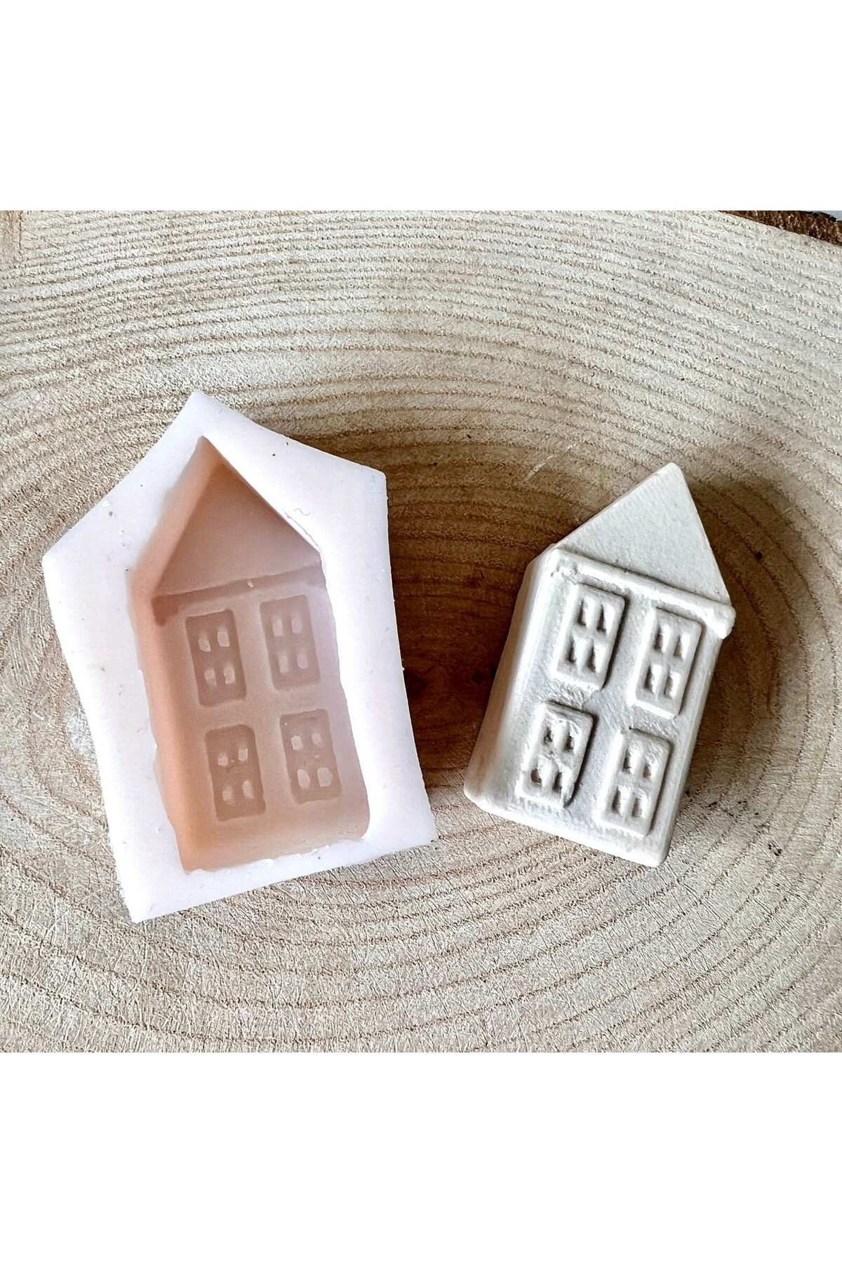 Atölye Eda Dem Dört Pencereli Ev Silikon Kalıp - Fiyatı, Yorumları