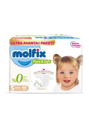 Molfix Pure&Soft 5 Bebek Bezi 🍼 Rahat ve Güvenli Kullanım