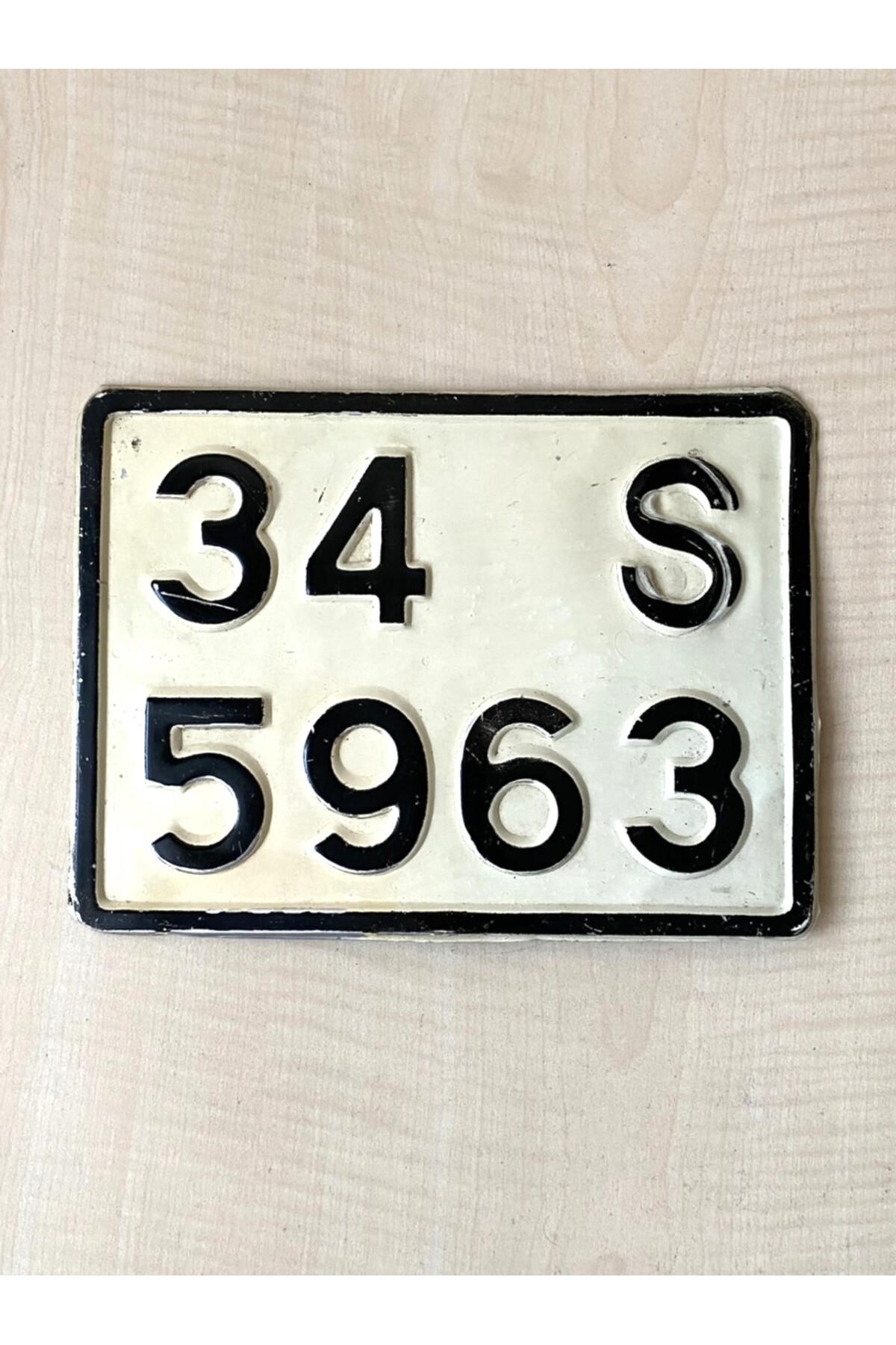 SANAT TACİRİ ESKİLERDEN HACI MURAT 124 PLAKASI GERÇEK ARAÇ PLAKASI ...