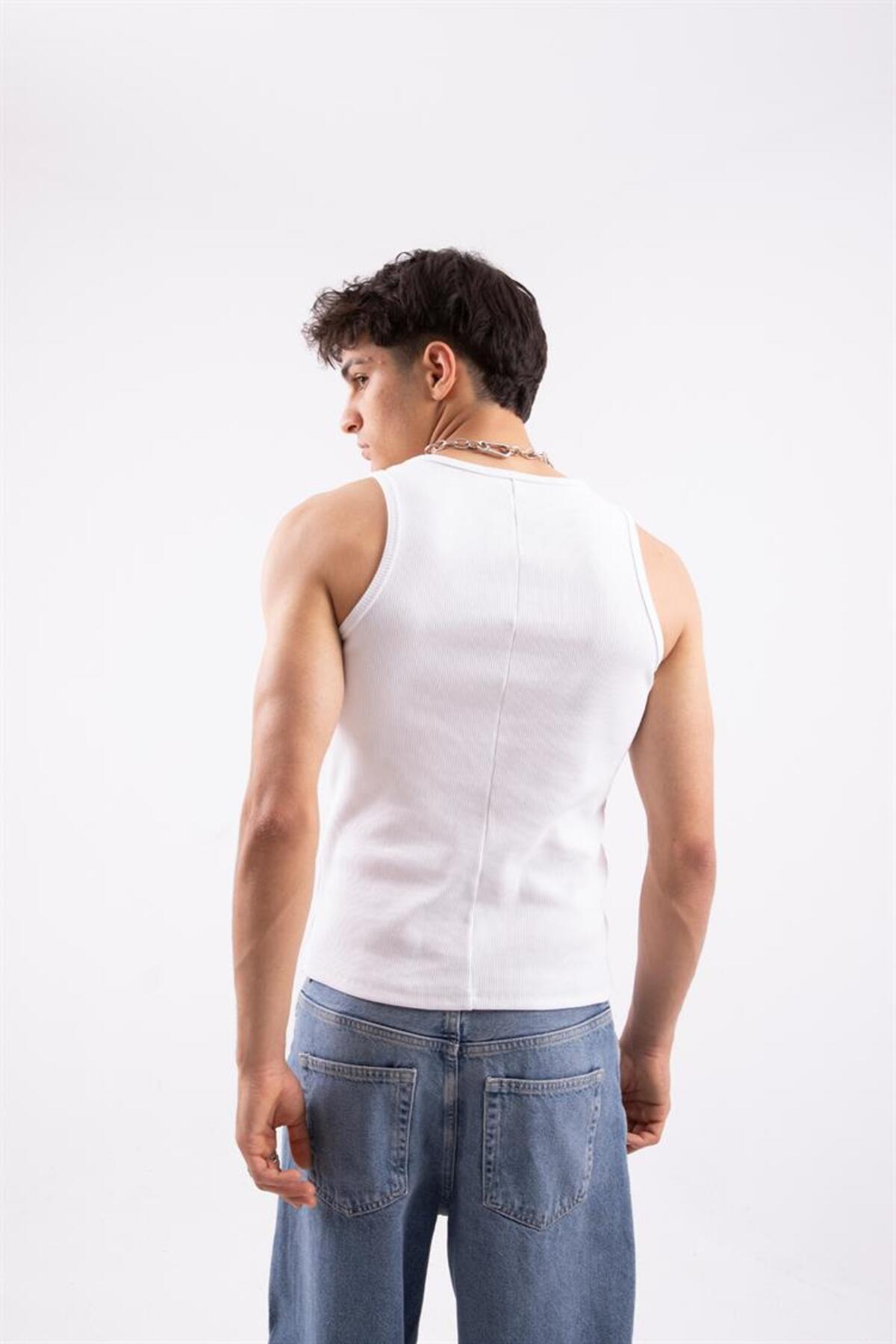 Flaw Wear Flaw Atelier Premium Basic Beyaz Top Tank Atlet - Fiyatı, Yorumları