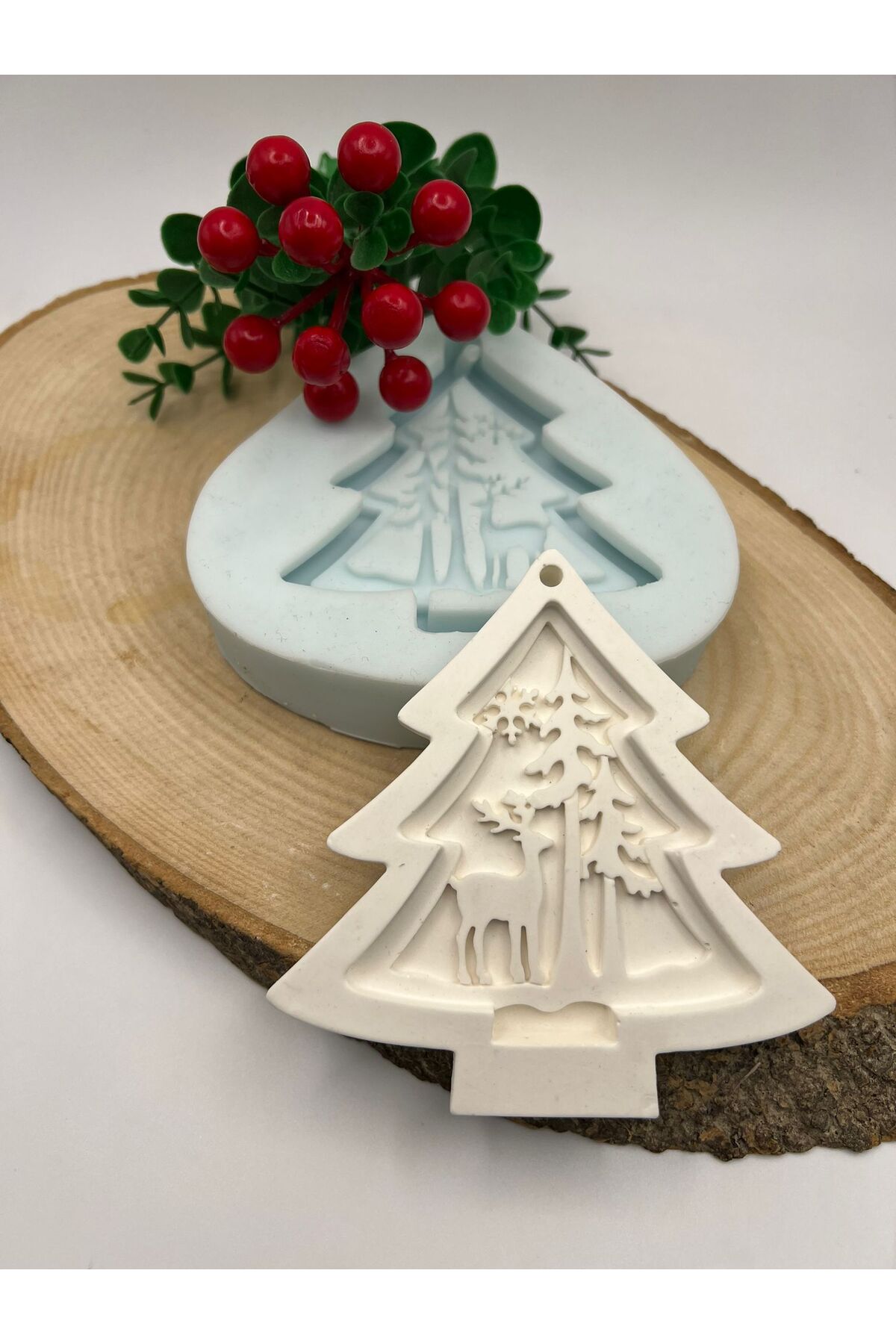 Atölye Eda Dem Geyikli Çam Süsü Silikon KalıpFiyatı, Yorumları - Trendyol