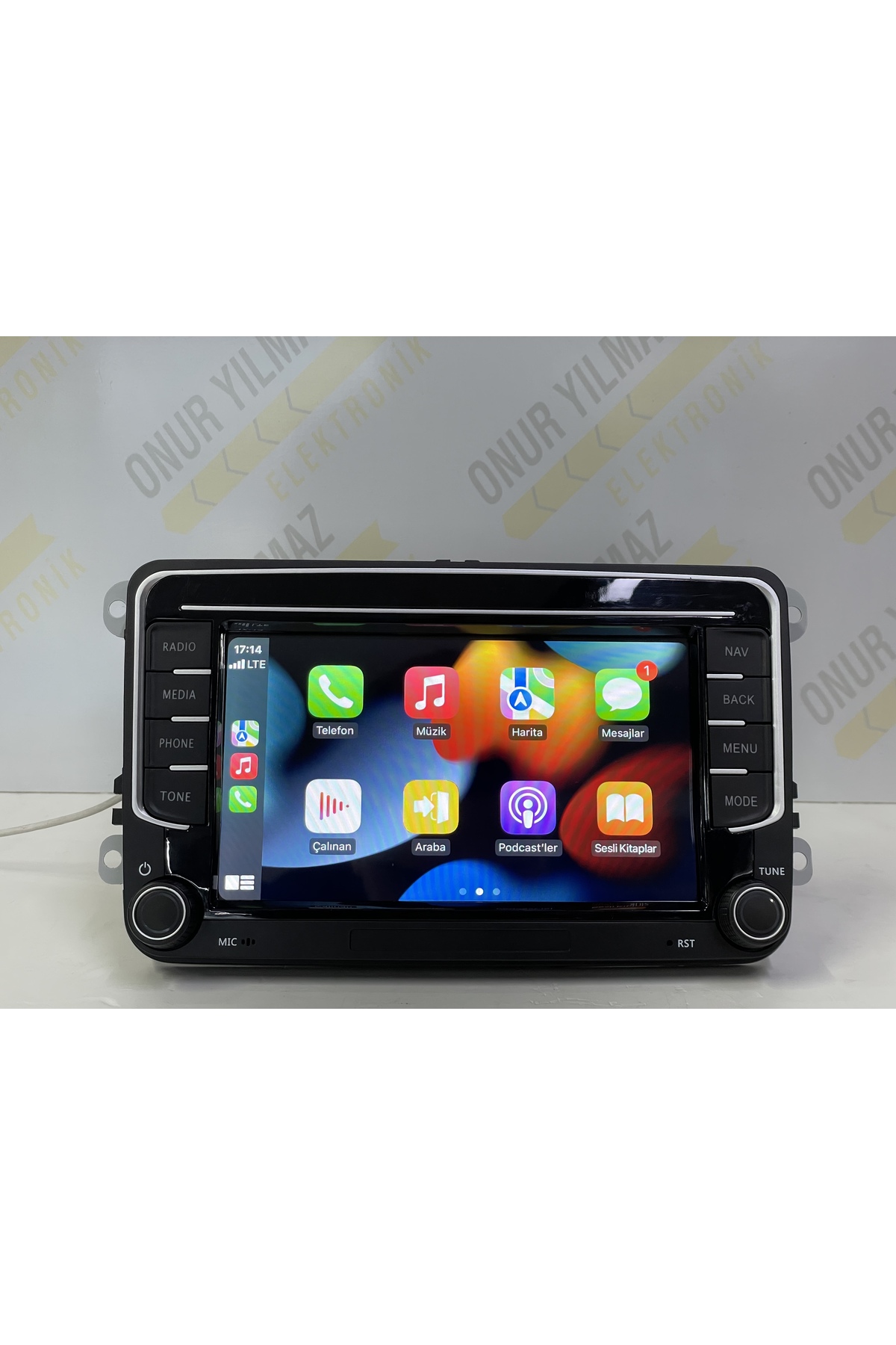 Carnavi VOLKSWAGEN GOLF 5-6 KABLOSUZ CARPLAY 7İNÇ Uyumlu GÖRSEL ...