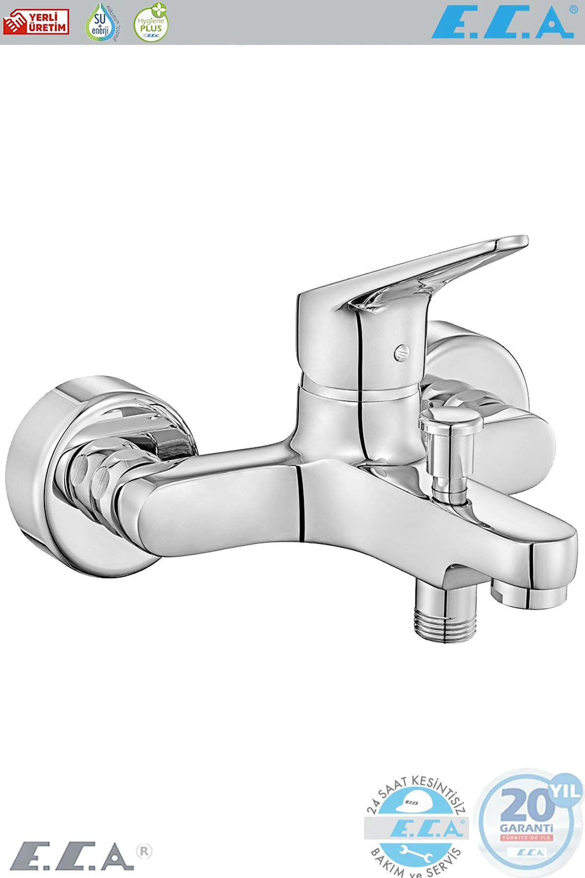 Eca Spylos Banyo Duş Bataryası Banyo Armatür Musluk Banyo Bataryası ...