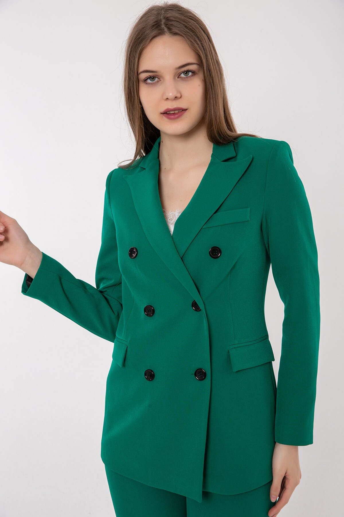 Swass Düğme Detaylı Blazer CeketFiyatı, Yorumları - Trendyol