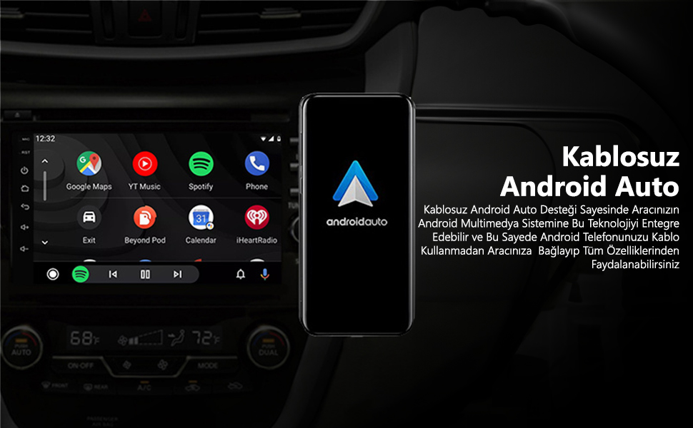 carlinkit CCPA, Android Multimedya Sistemleri(Head Unit) CarPlay ...