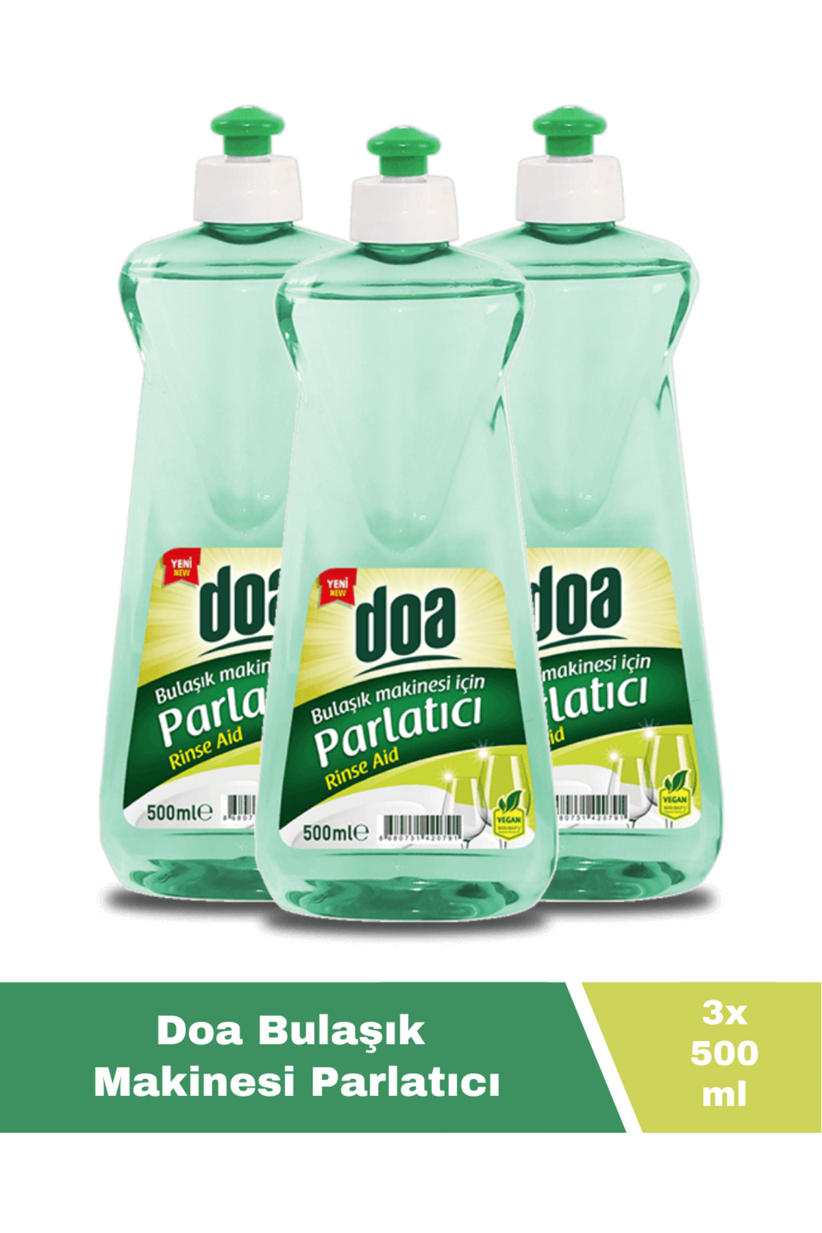 Doa Bulaşık Makinesi Parlatıcı 500 ML X3 Adet Fiyatı, Yorumları - Trendyol
