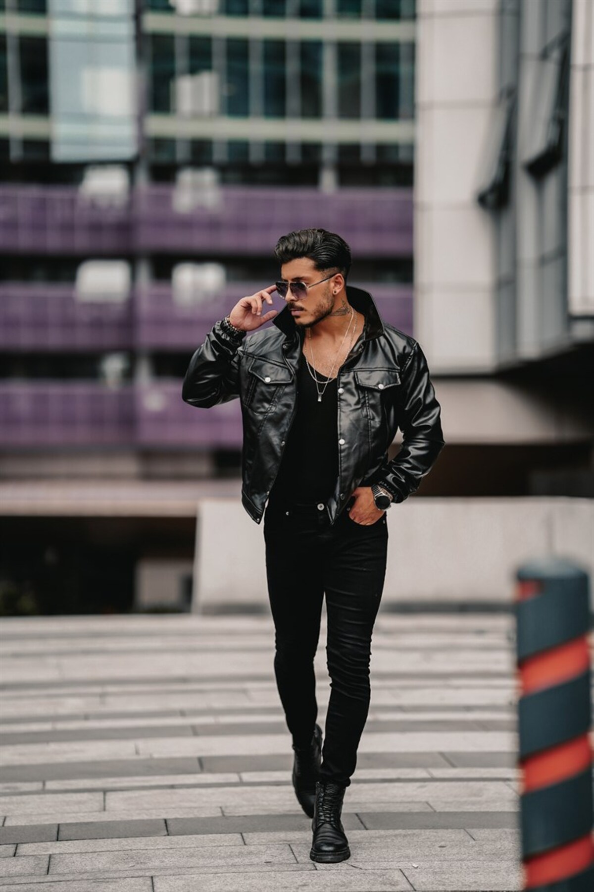 OUTFİT MAN Erkek Vintage Fit Deri Ceket Siyah Fiyatı, Yorumları - Trendyol