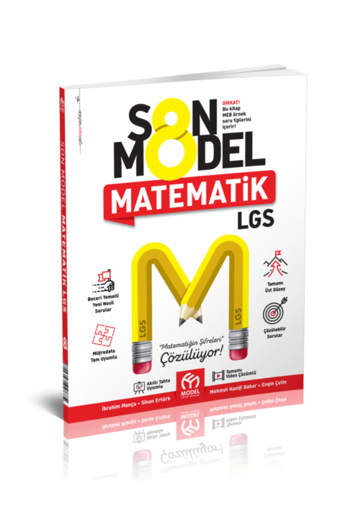 Model Eğitim Yayınları 8.sınıf Lgs Son Model Matematik Soru Bankası ...