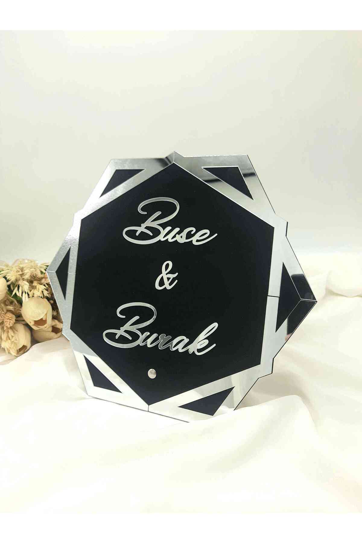 RetroLazer Pleksi I?simlik Masa Üstü I?sim Söz Nişan Kına (28x25 Cm ) Fiyatı, Yorumları - Trendyol