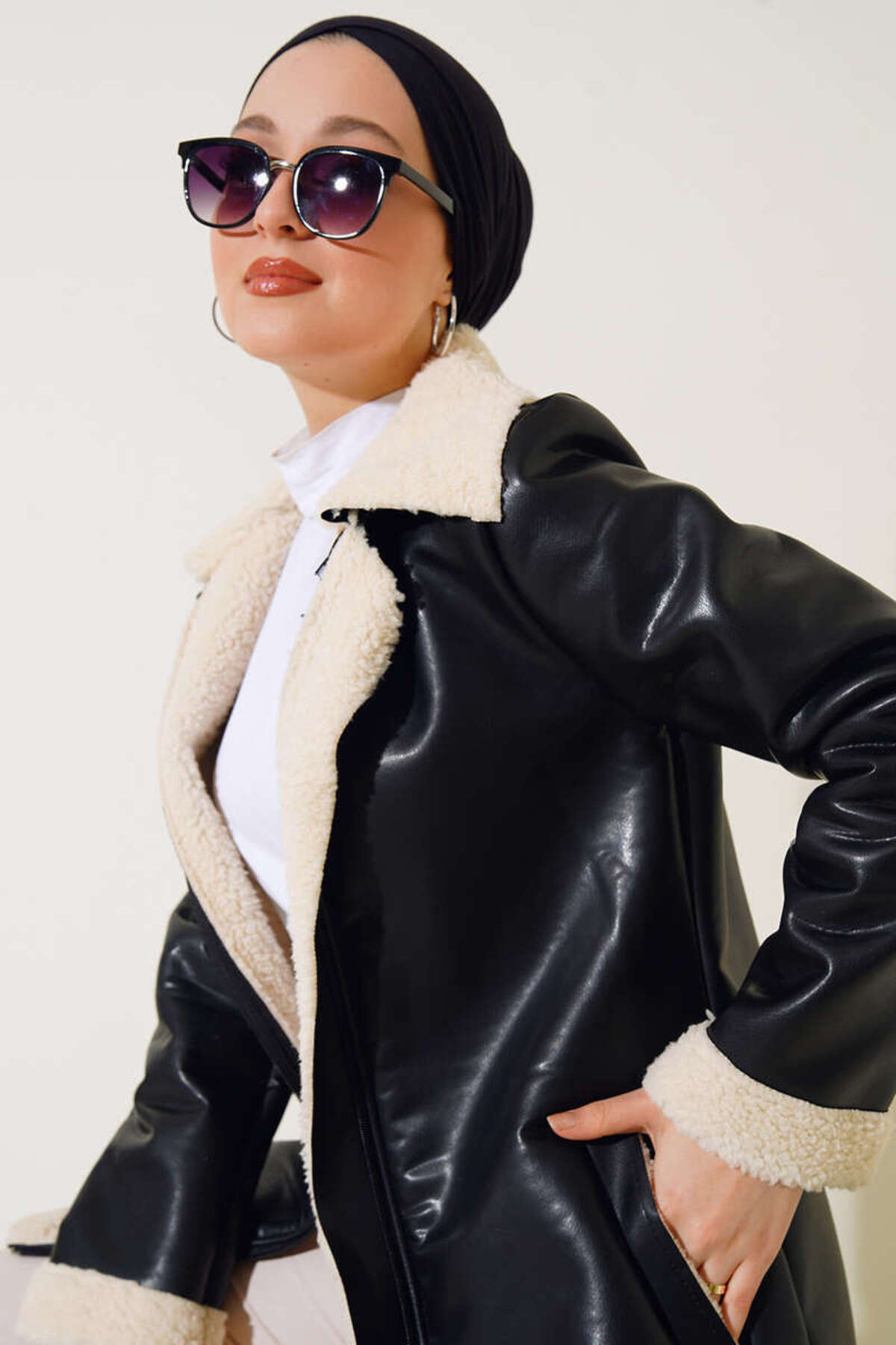 Miss Madam Women Socks Içi Kürklü Deri Kaban Mont Fiyatı, Yorumları ...