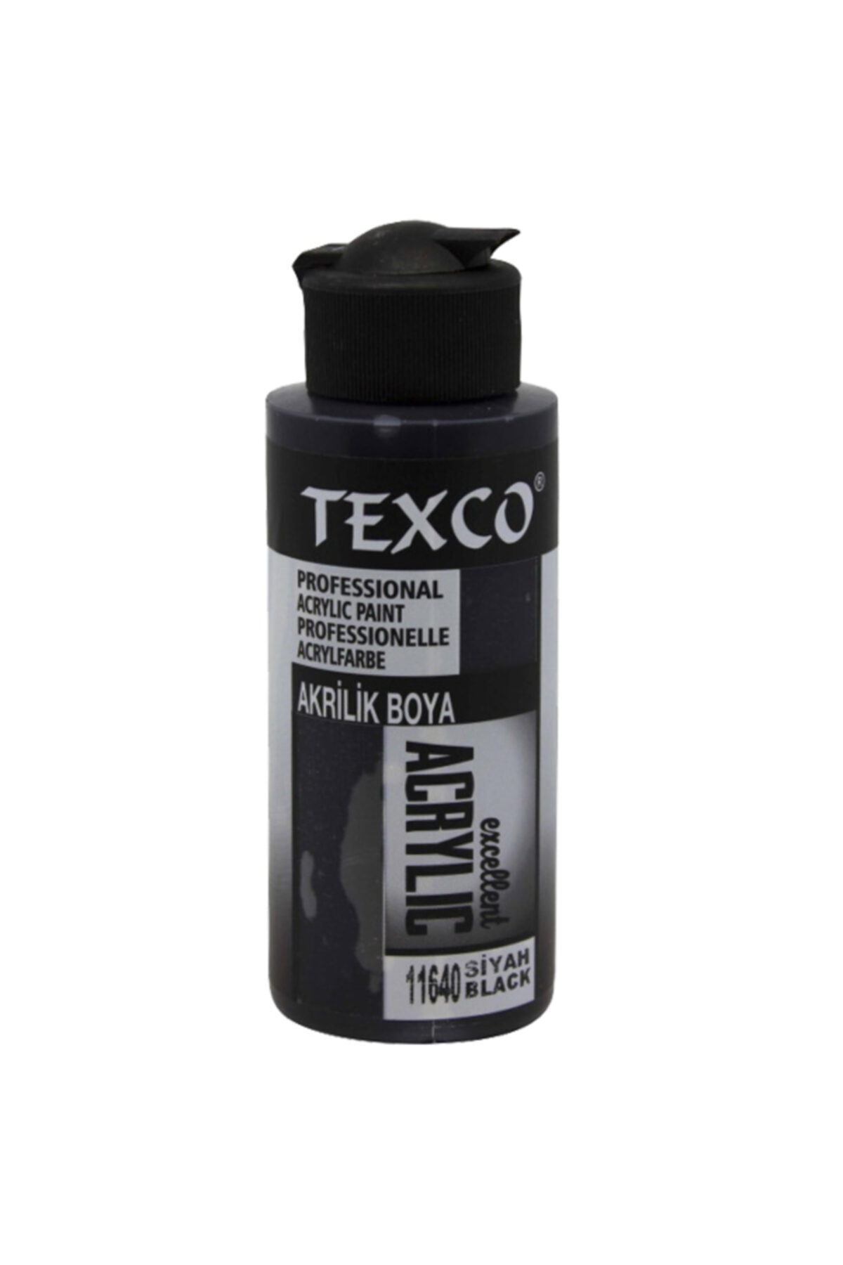 Rich -texco 110 Cc. Su Bazlı Akrilik Boya - Siyah - Fiyatı, Yorumları