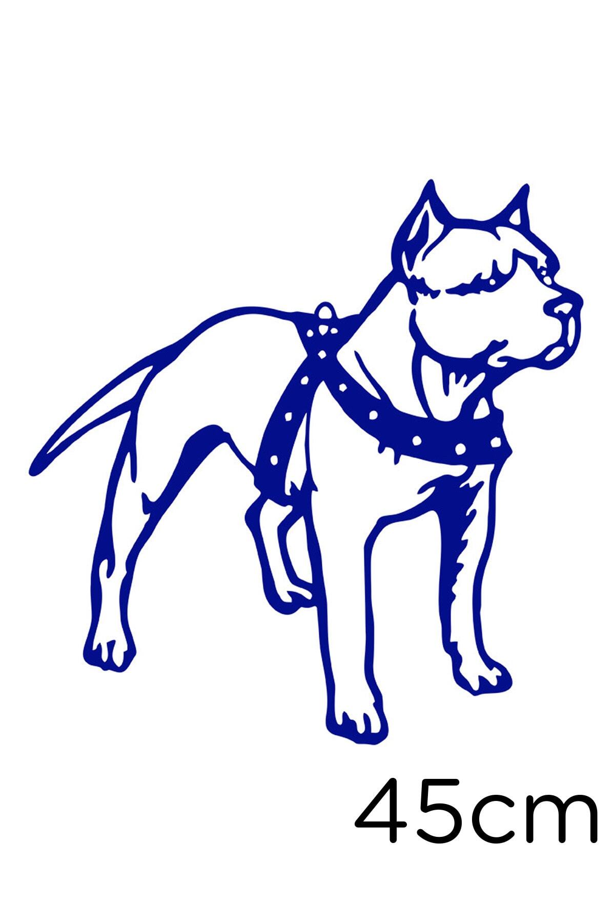 New Jargon Neck And Waist Tied Bulldog Label Sticker Paste 45cm - Navy ...