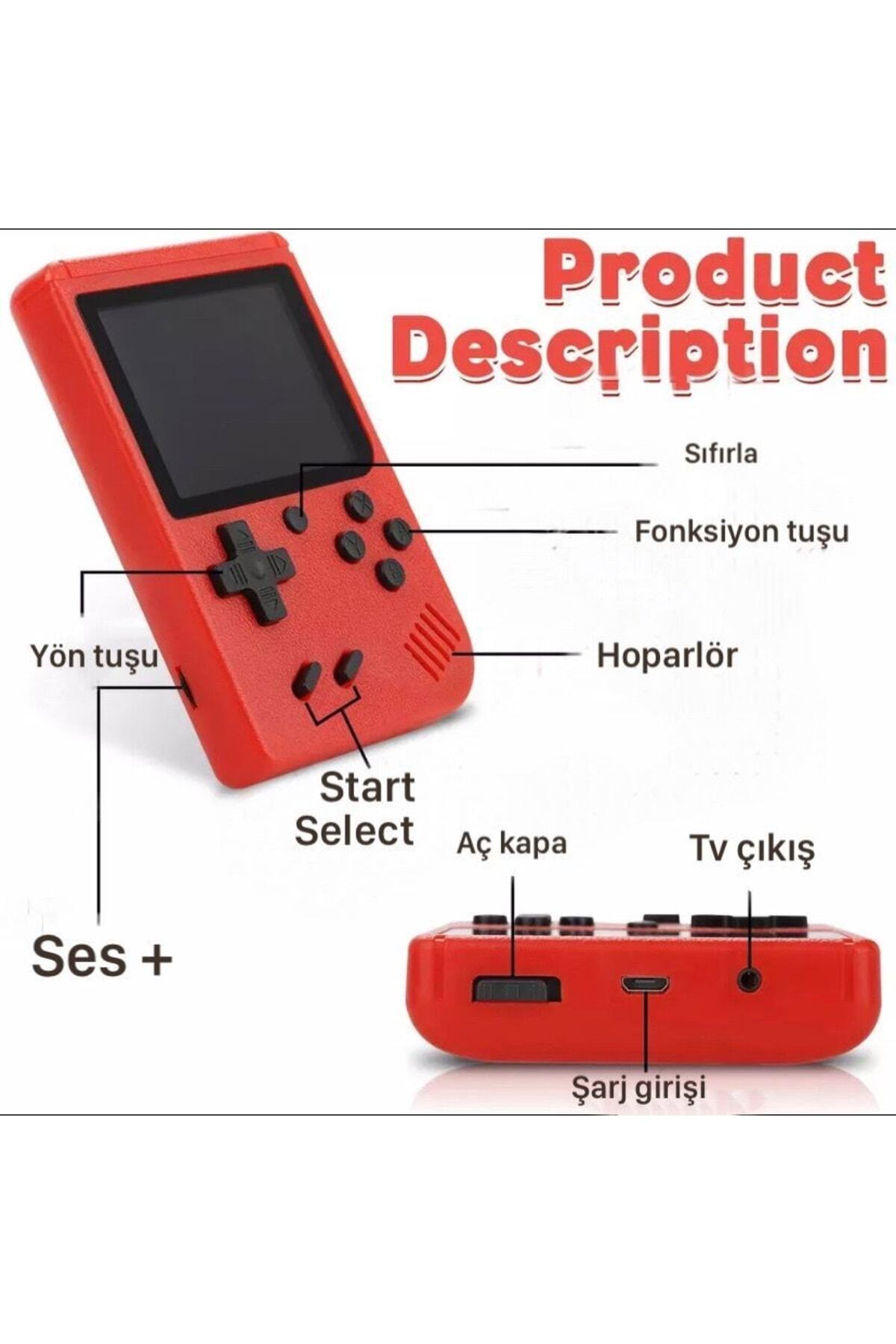 Sparkle Home Design Atari Konsolu Mini Taşınabilir Çift Kol Nostaljik ...