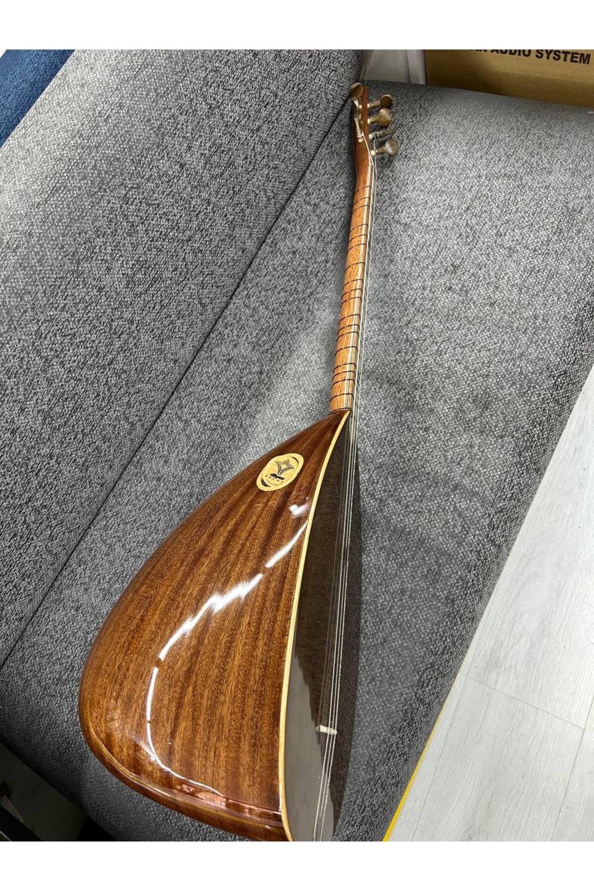 Diyar Saz Evi PROFESYONEL MAUN KISA SAP BAĞLAMA KILIF+TEL+TEZENE ...