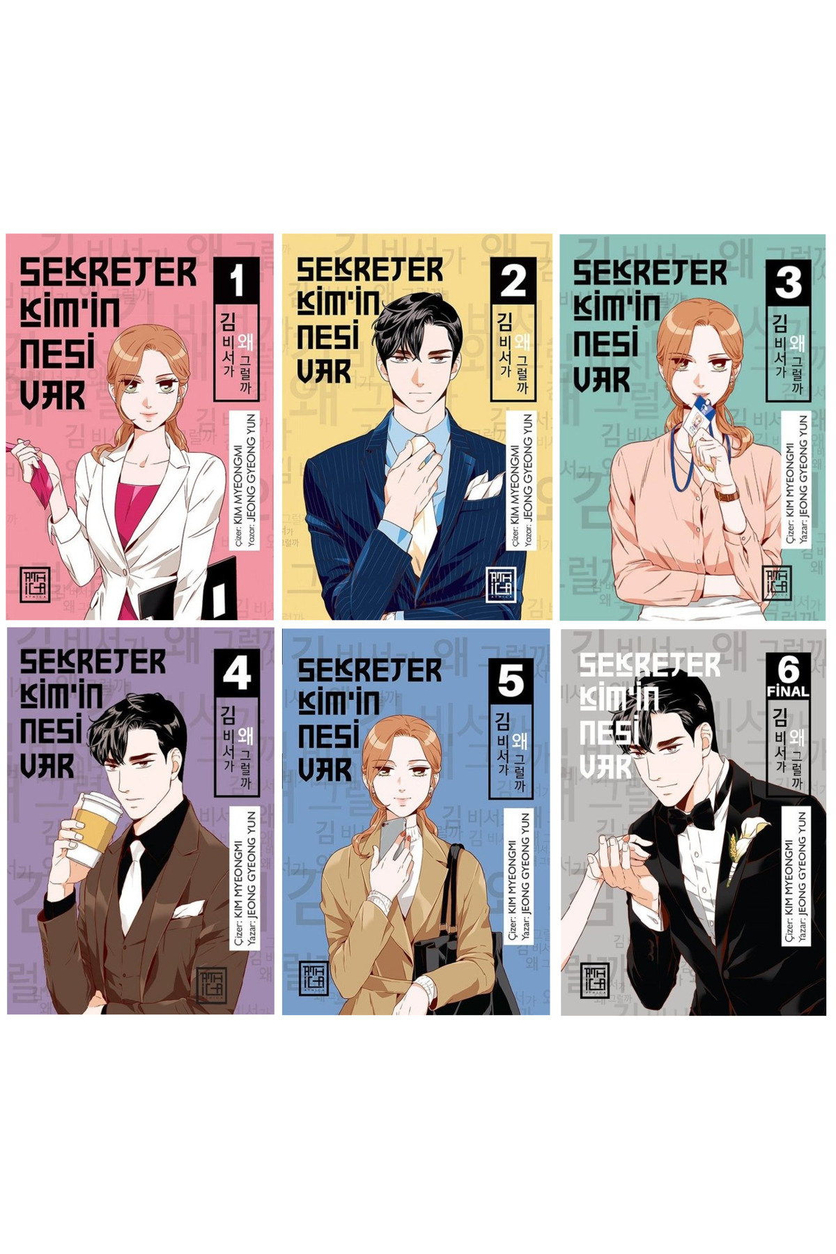 Alfa Yayınları Sekreter Kimin Nesi Var 1-2-3-4-5-6. Ciltler Webtoon Seti Fiyatı, Yorumları ...