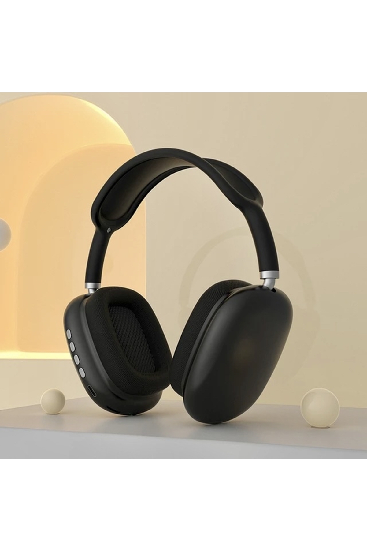 UCUZTEKNO İp9 Uyumlu Yüksek Basslı Stereo Bluetooth Kulaklık Hafıza ...