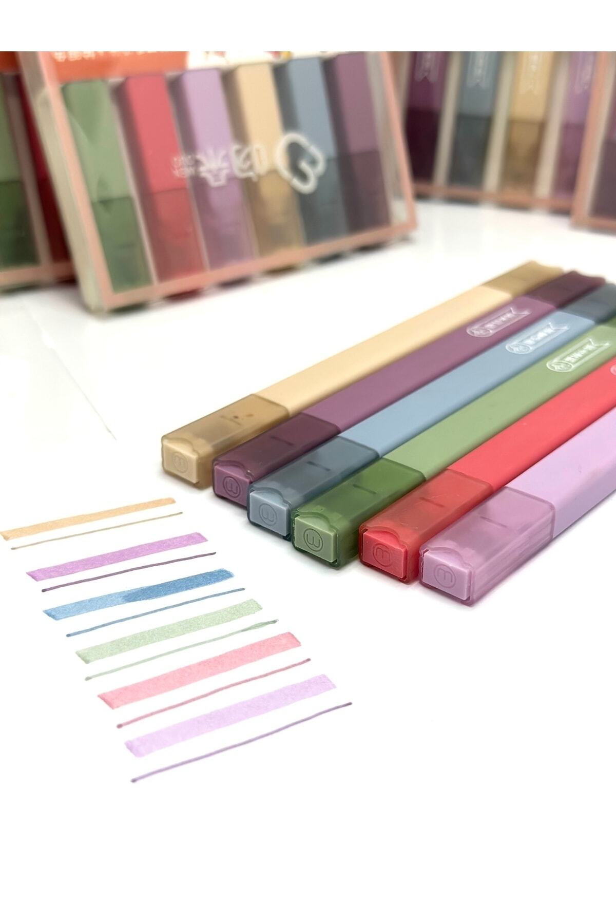 Padme studio 6'lı Çift Başlıklı Fosforlu Kalem/rainbow Series - Fiyatı ...