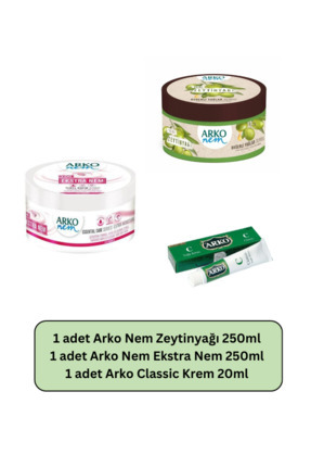 🧴 Arko Classic Yağlı Krem ile Cildinizi Besleyin!