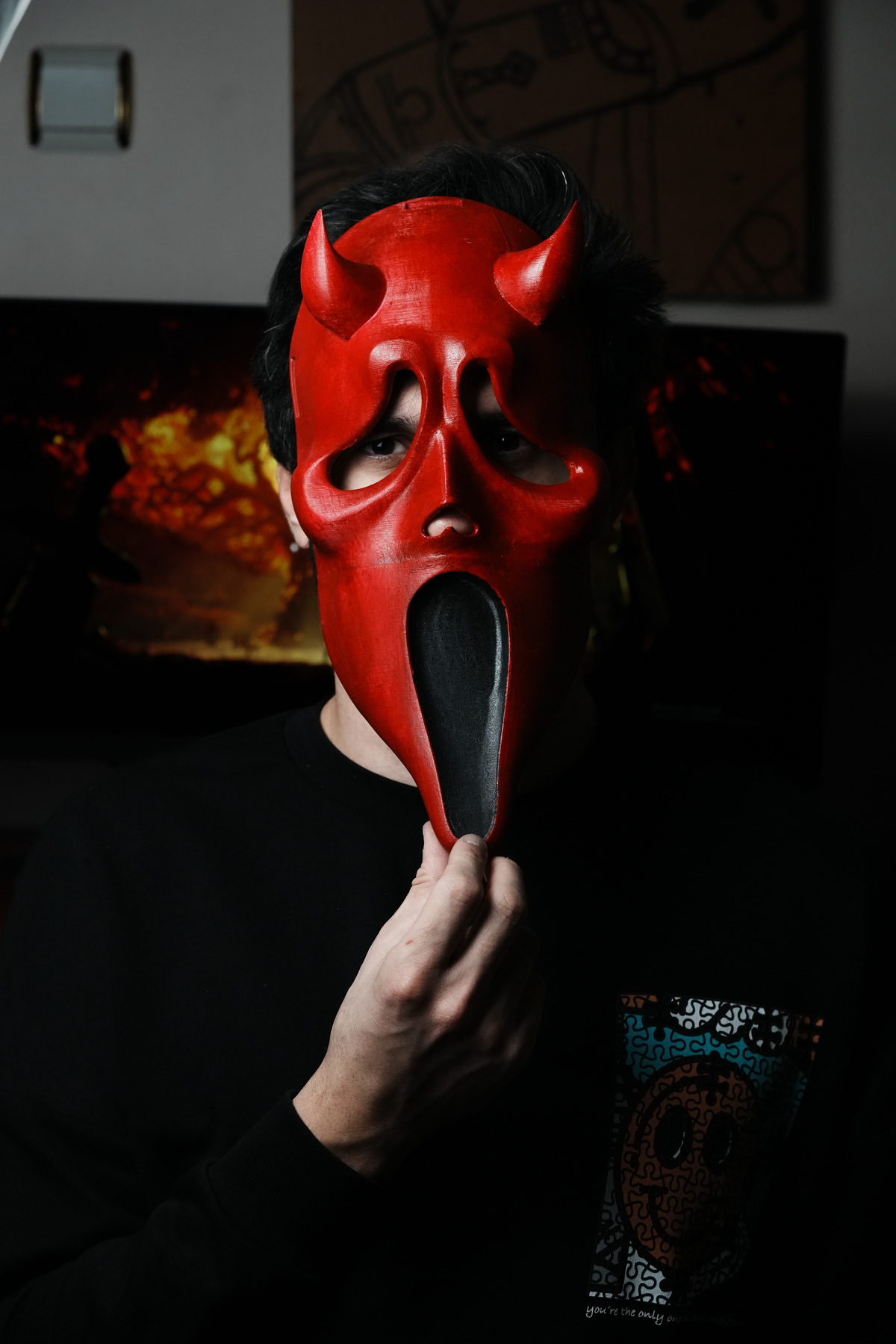 VeyernCraft Scream Mask Horror Movie Korku Maskesi 3D - Fiyatı, Yorumları