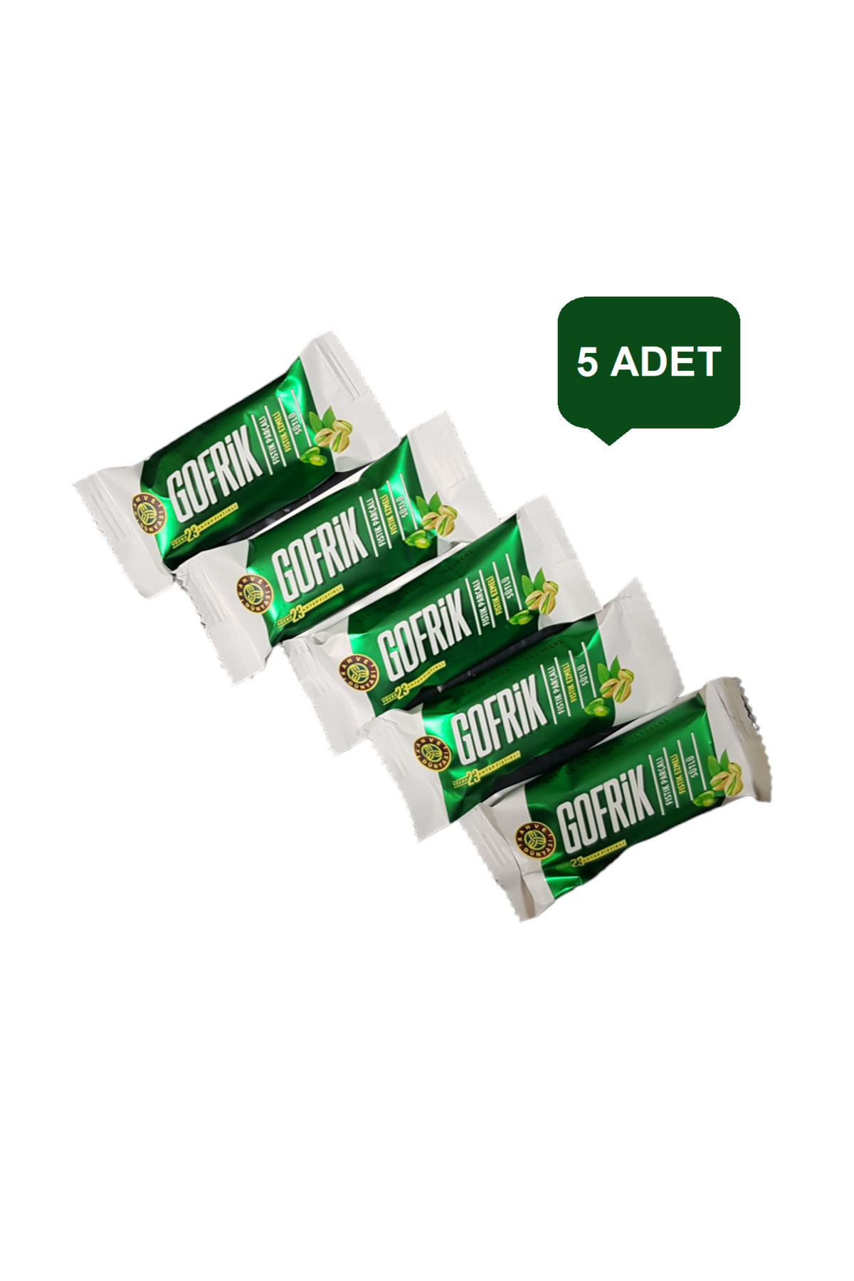 Kahve Dünyası Gofrik Mini Fıstık Parçalı Fıstık Ezmeli Sütlü Çikolata ...