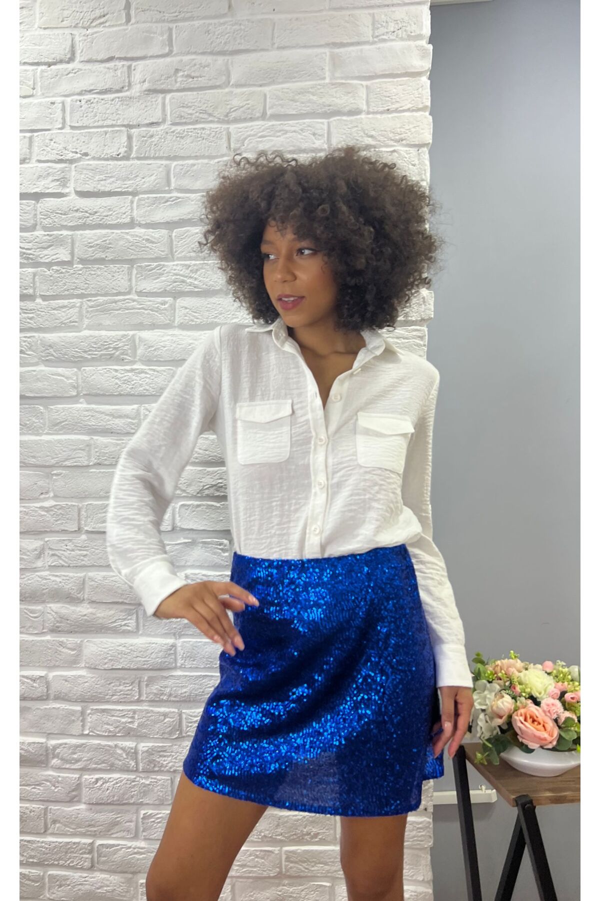 ROZALLİNİ Payet Mini Etek - Fiyatı, Yorumları