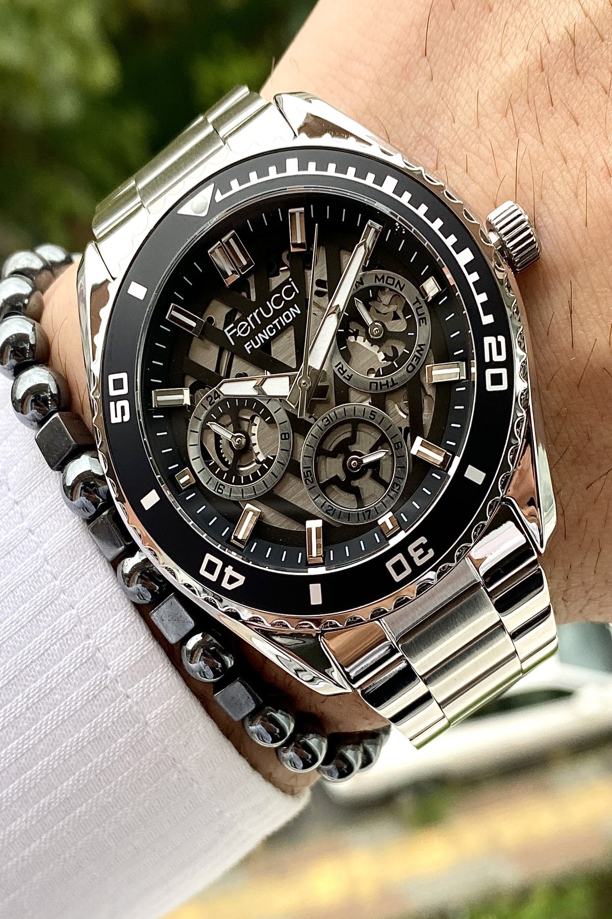Ferrucci Functıon Tüm Fonksiyonları Aktif Erkek Kol Saati+Bileklik ...