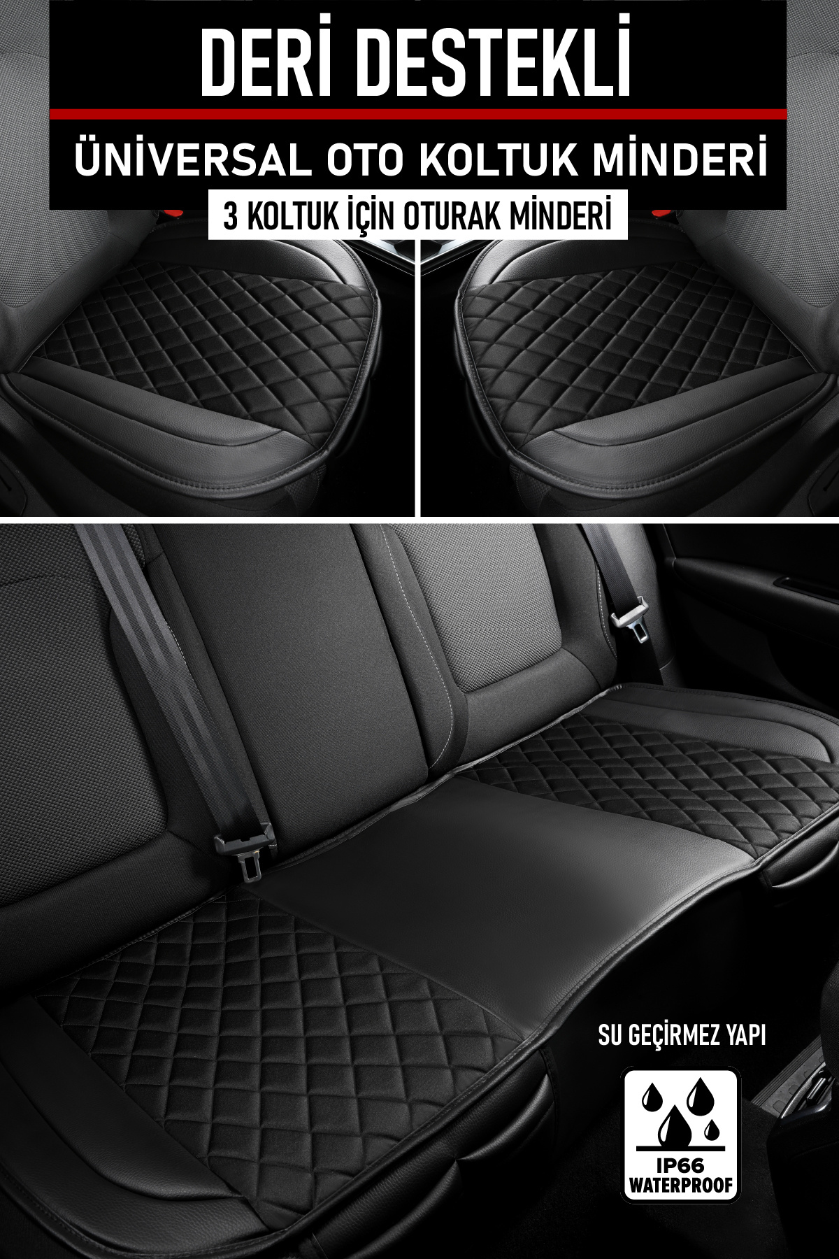 stiloto HYUNDAİ TUCSON UYUMLU DERİ DESTEKLİ TERLETMEZ OTO KOLTUK ...