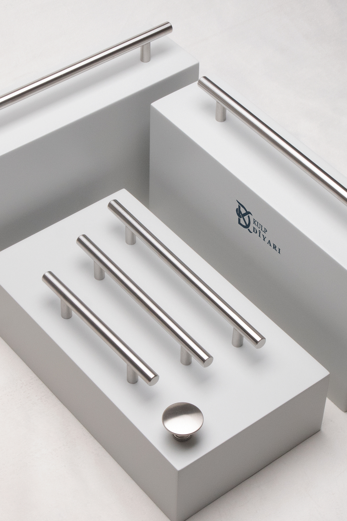 Erkul 715-İNOX Kulp (320 MM-32.0 CM) Lüks Country Mutfak Mobilya Dolap ...