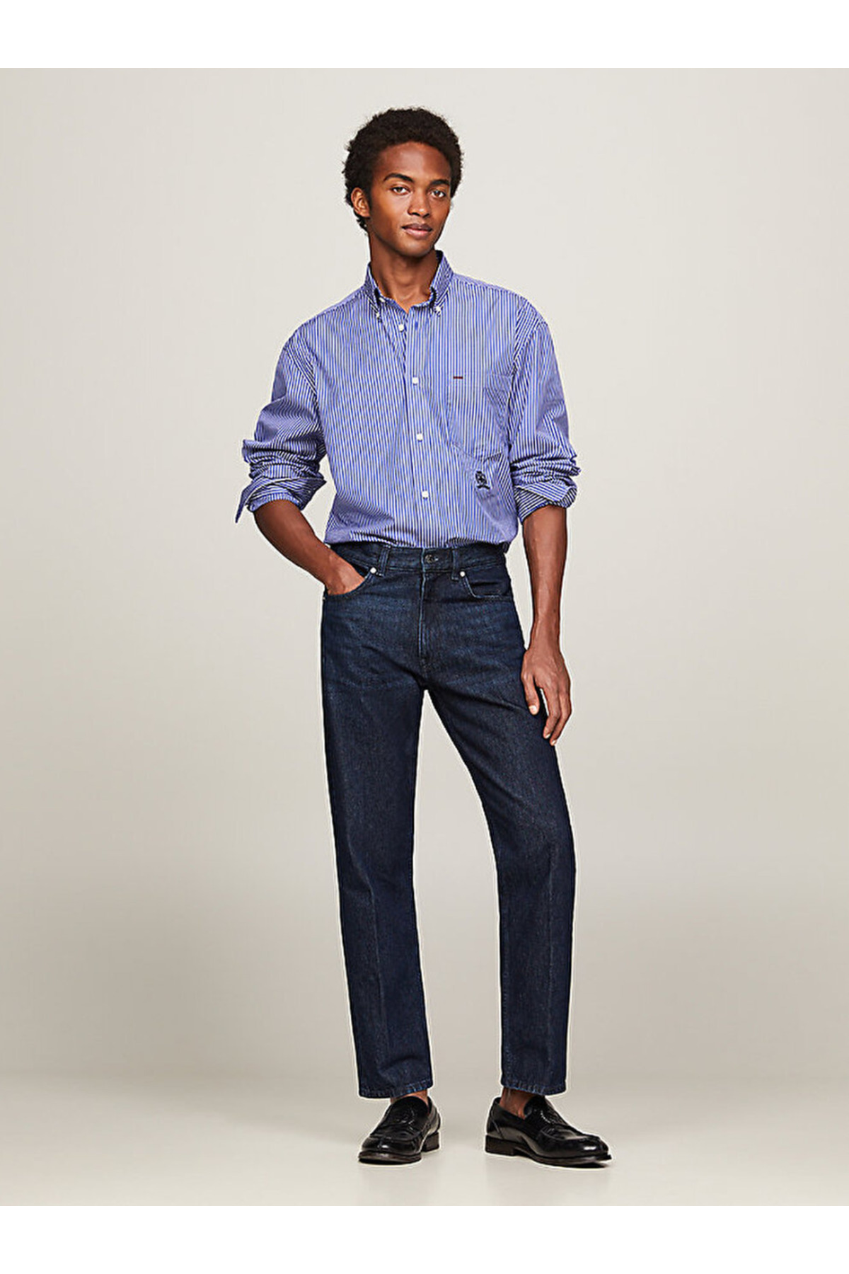 Tommy Hilfiger Crest Ithaca Stripe Regular Fit Shirt Fiyatı, Yorumları ...