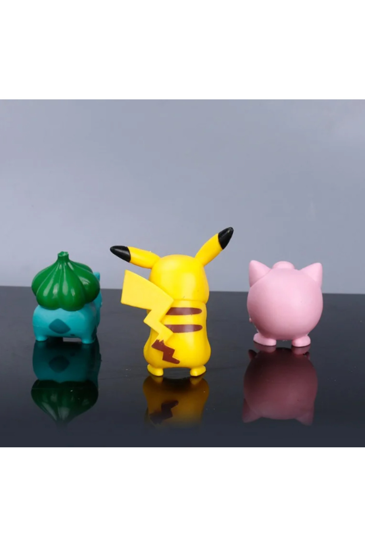 NETAVANTAJ Pokemon Pikachu Anime Psyduck Bulbasaur 6 Parça Koleksiyon ...