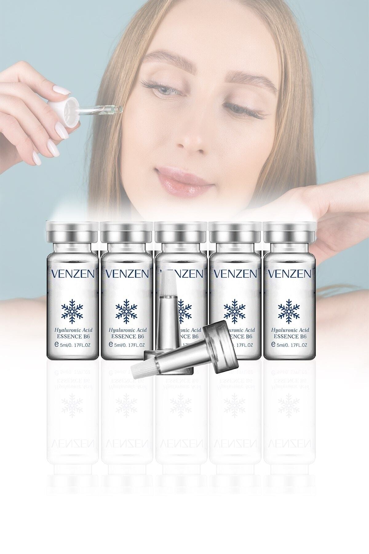 Venzen Essence B6 Özlü Vitamin Serumu 5 Adet Hyalüronik Asit Ampül Seti ...