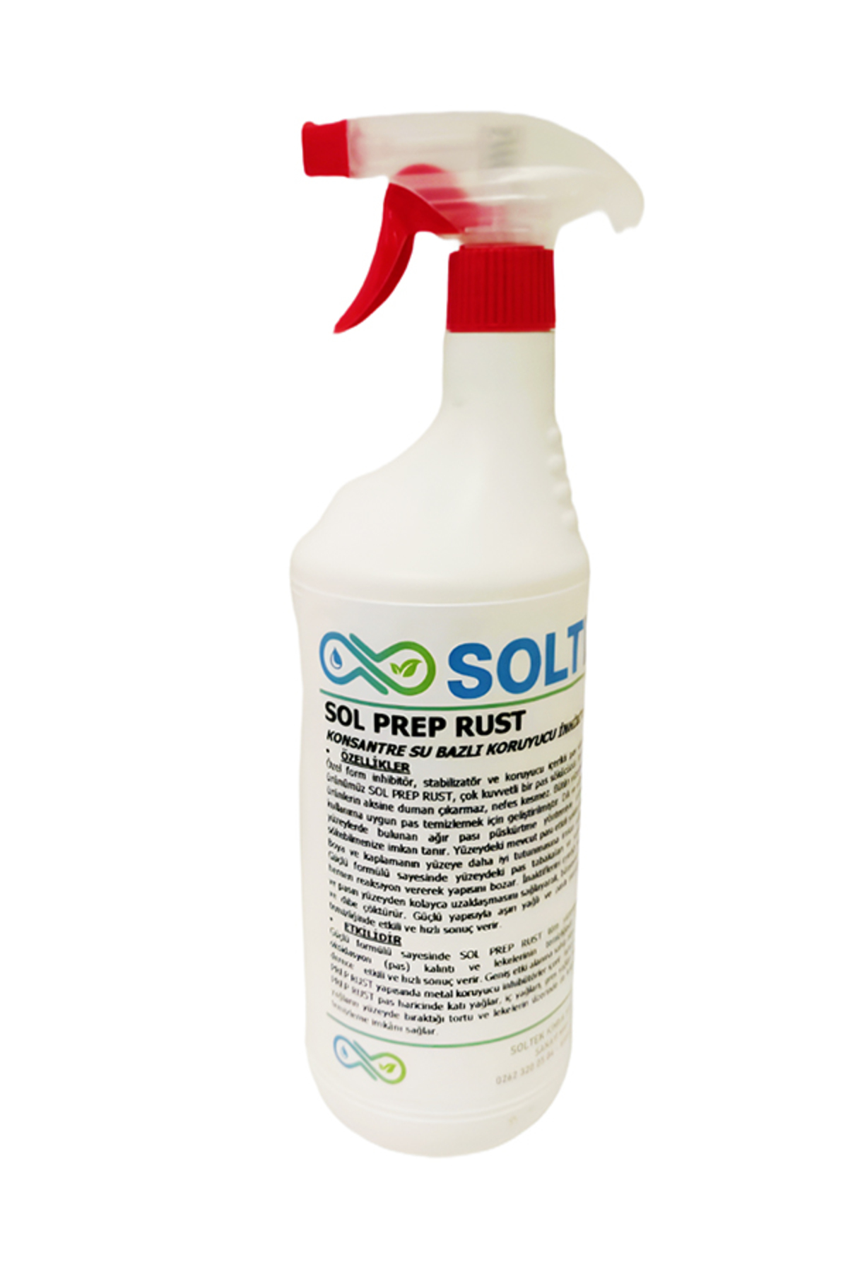 SOLTEK Ultra Etklili Kuvvetli Konsantre Pas Sökücü - SOL PREP RUST 1 KG ...
