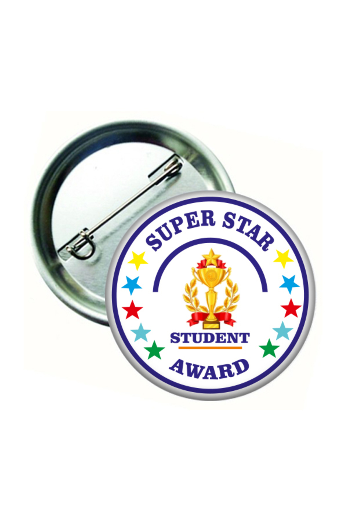 Hediye Panayırı Super Star Student Award İngilizce Öğrenci Rozeti (20 ...