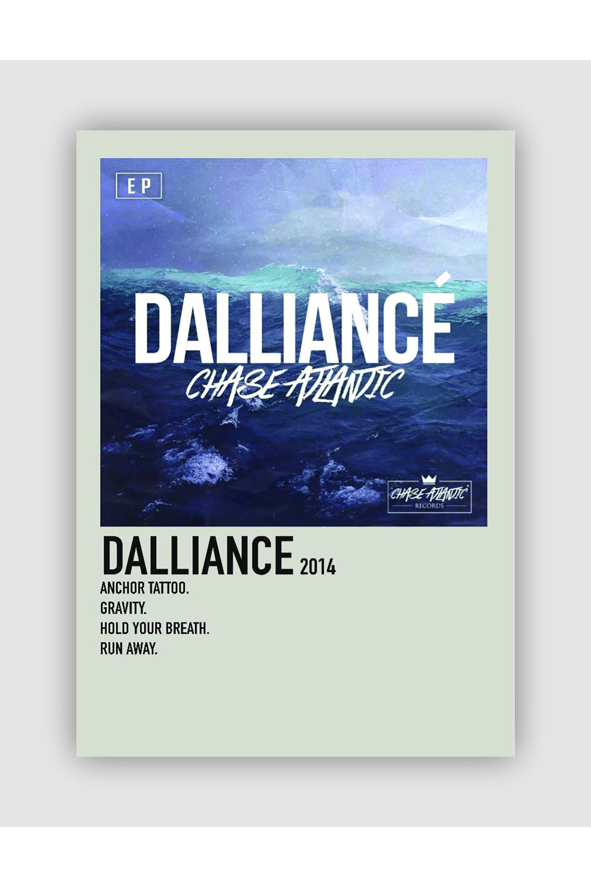 Genel Markalar CHASE ATLANTIC Dalliance K-pop Duvar Posteri - Duvar ...