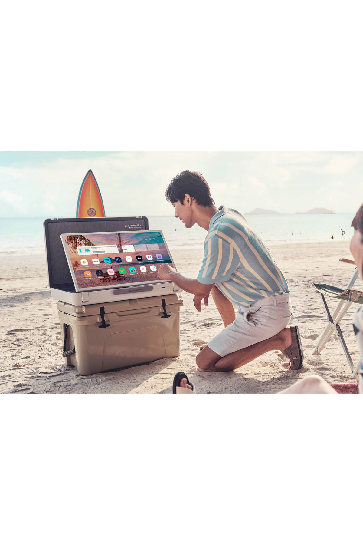 LG StanbyME Go 27" Evrak Çantası Tasarımı TV Dokunmatik Ekran ...