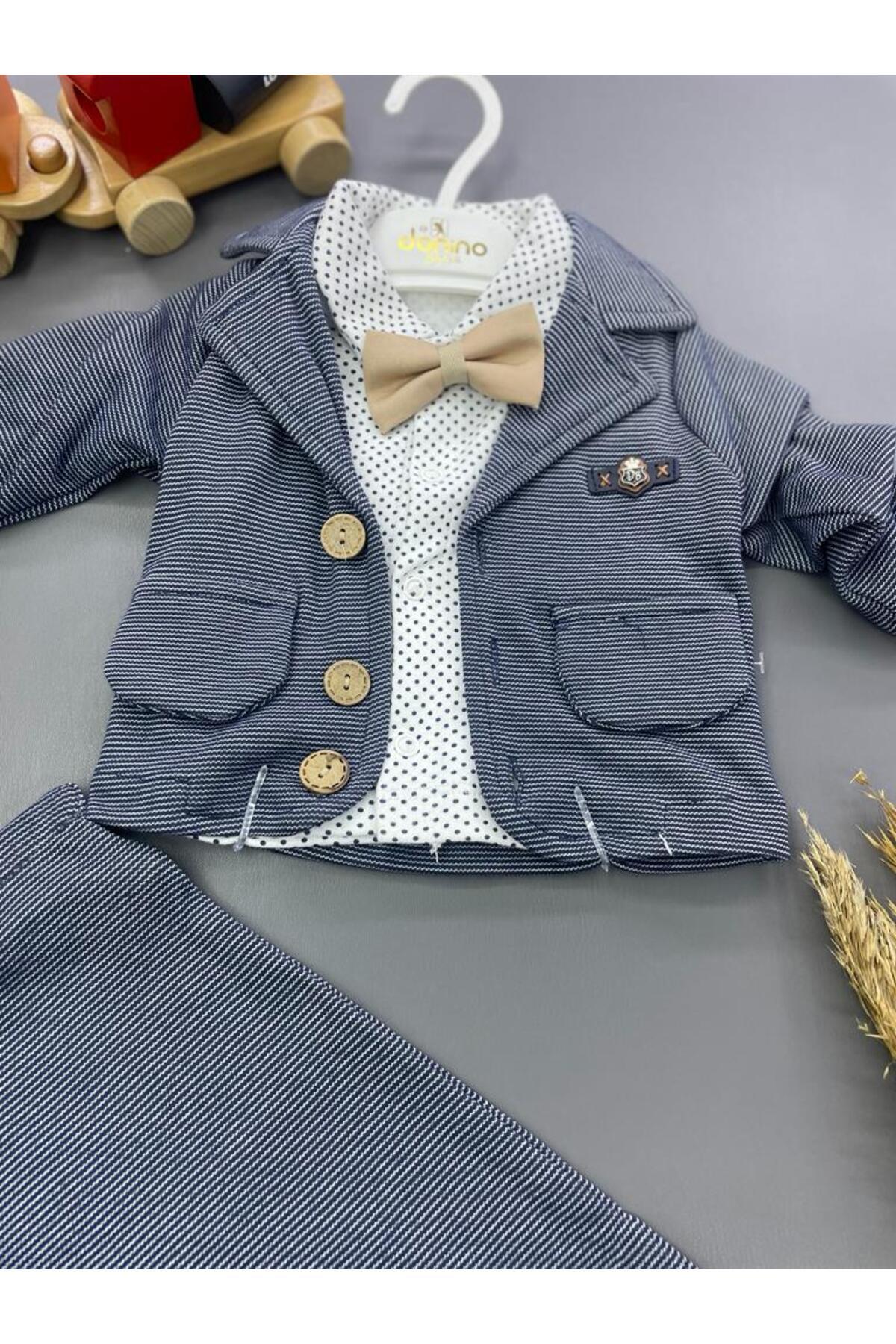 ZİMBOO JAKAR KUMAŞ PAPYONLU ERKEK BEBEK 4 LÜ TAKIM Fiyatı, Yorumları ...