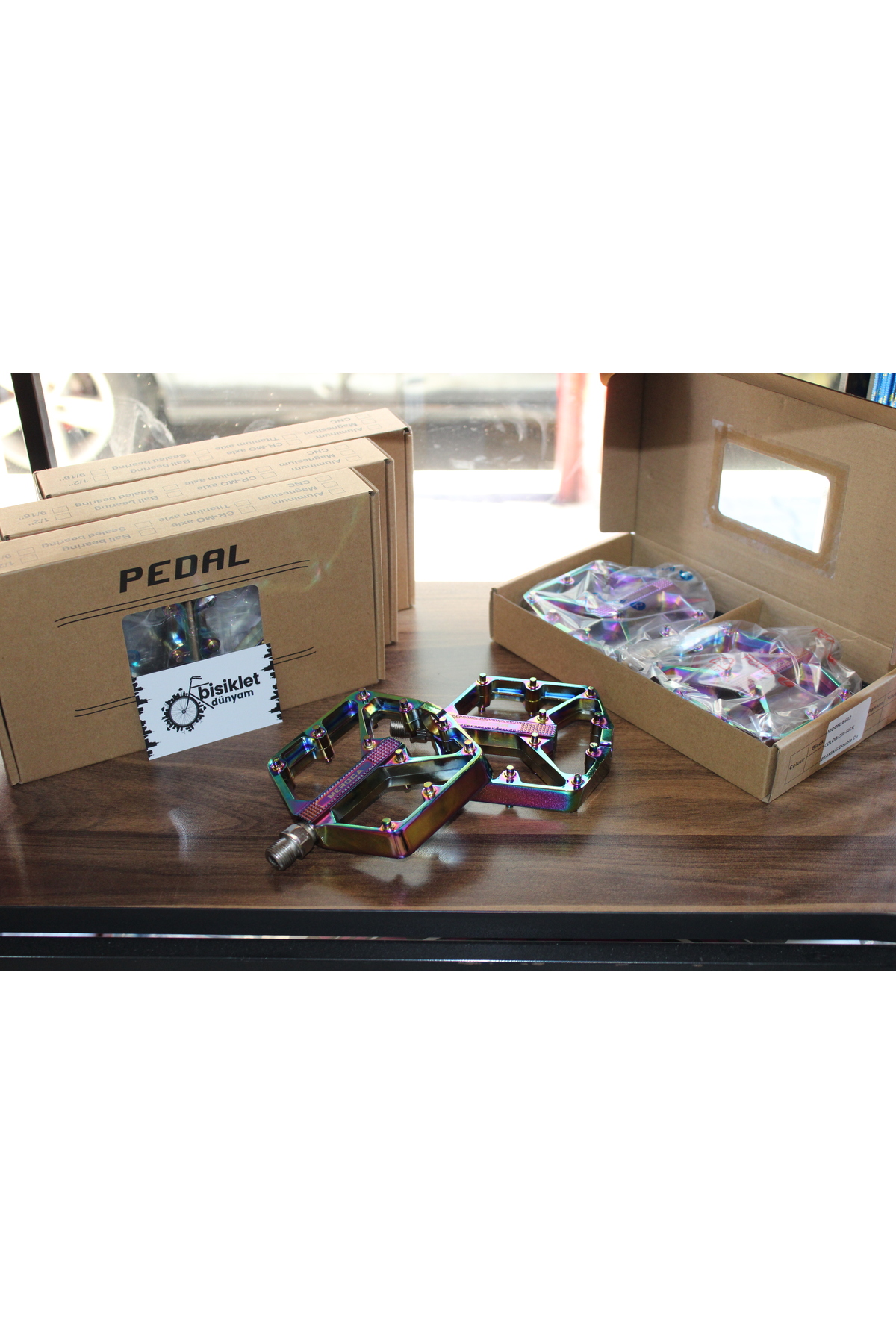 bisiklet dünyam Meraco Rainbow Platform Pedalları Ithal Yüksek Kalite ...