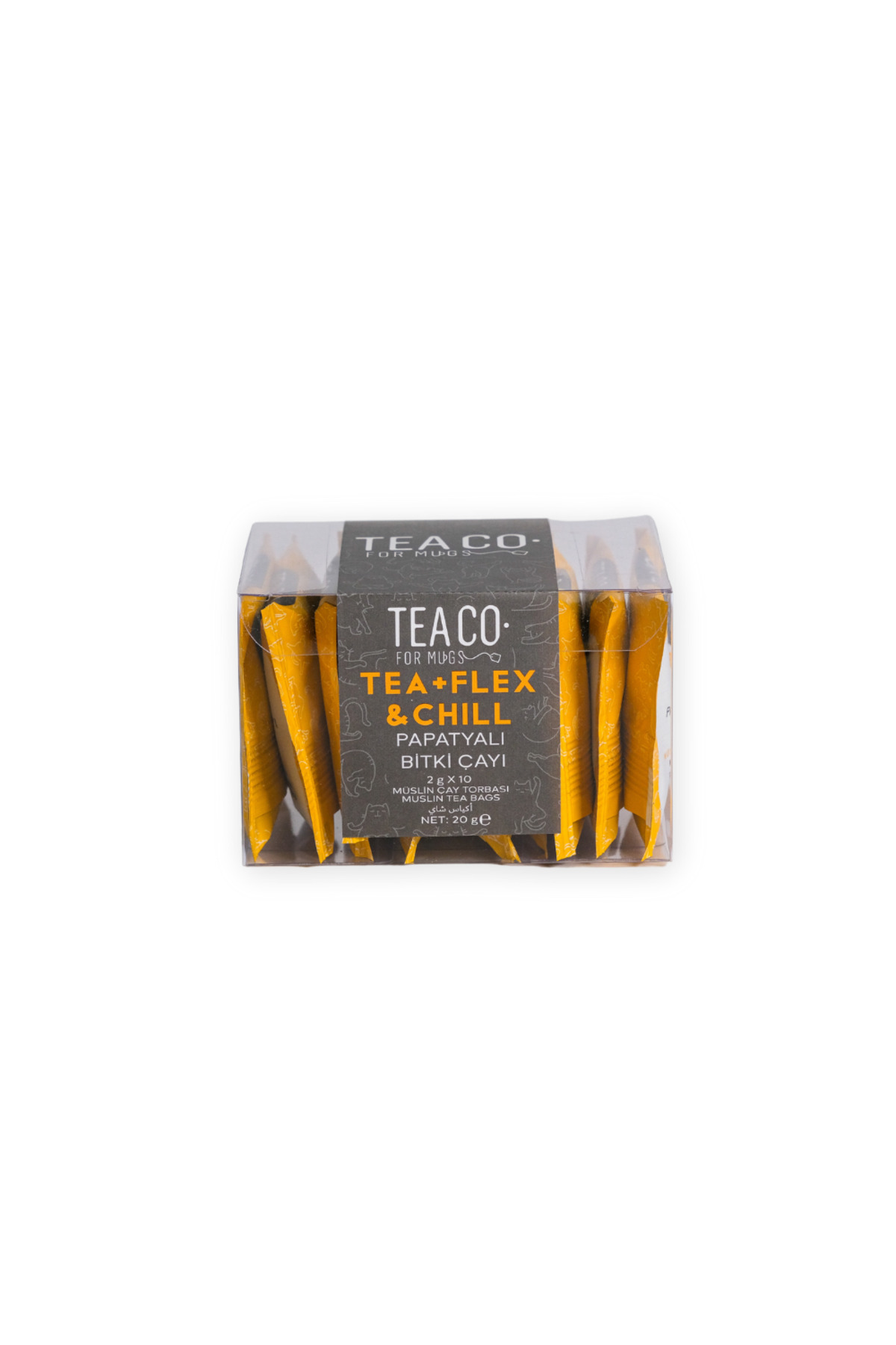 TEA CO Tea+Flex Chill - Papatyalı Bitki Çayı Müslin Çay Poşeti - Fiyatı ...