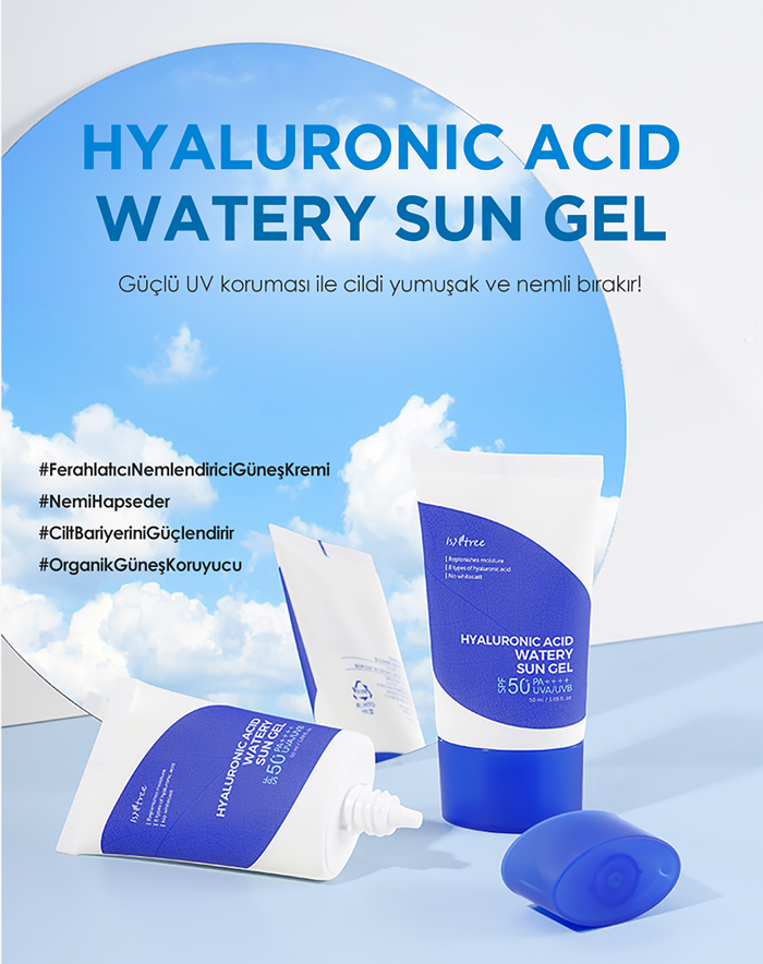 Isntree Hyaluronic Acid Watery Sun Gel SPF 50+ PA++++ 50 ml Fiyatı, Yorumları - Trendyol