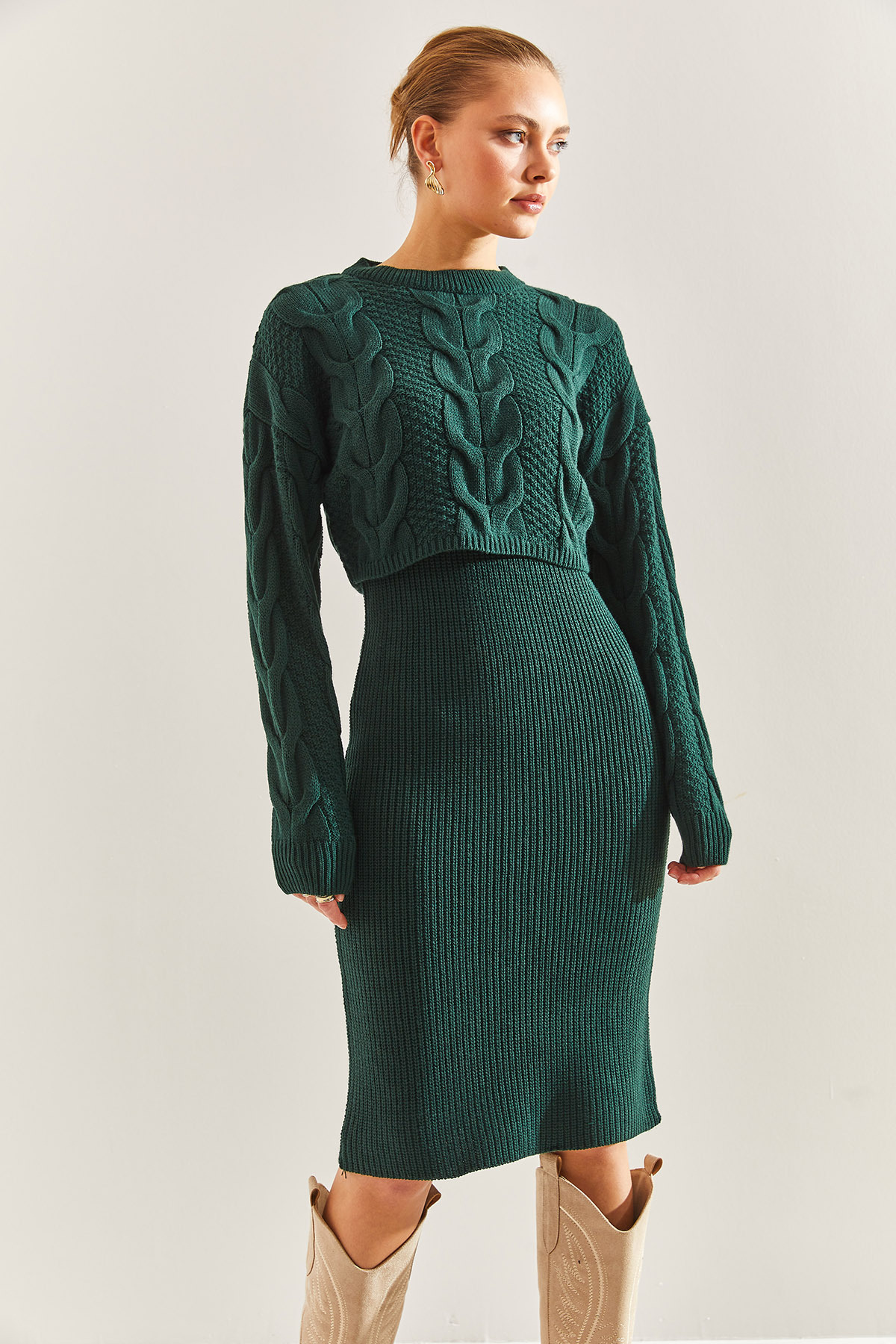 Bianco Lucci Set dublu de tricotaje pentru femei - Trendyol