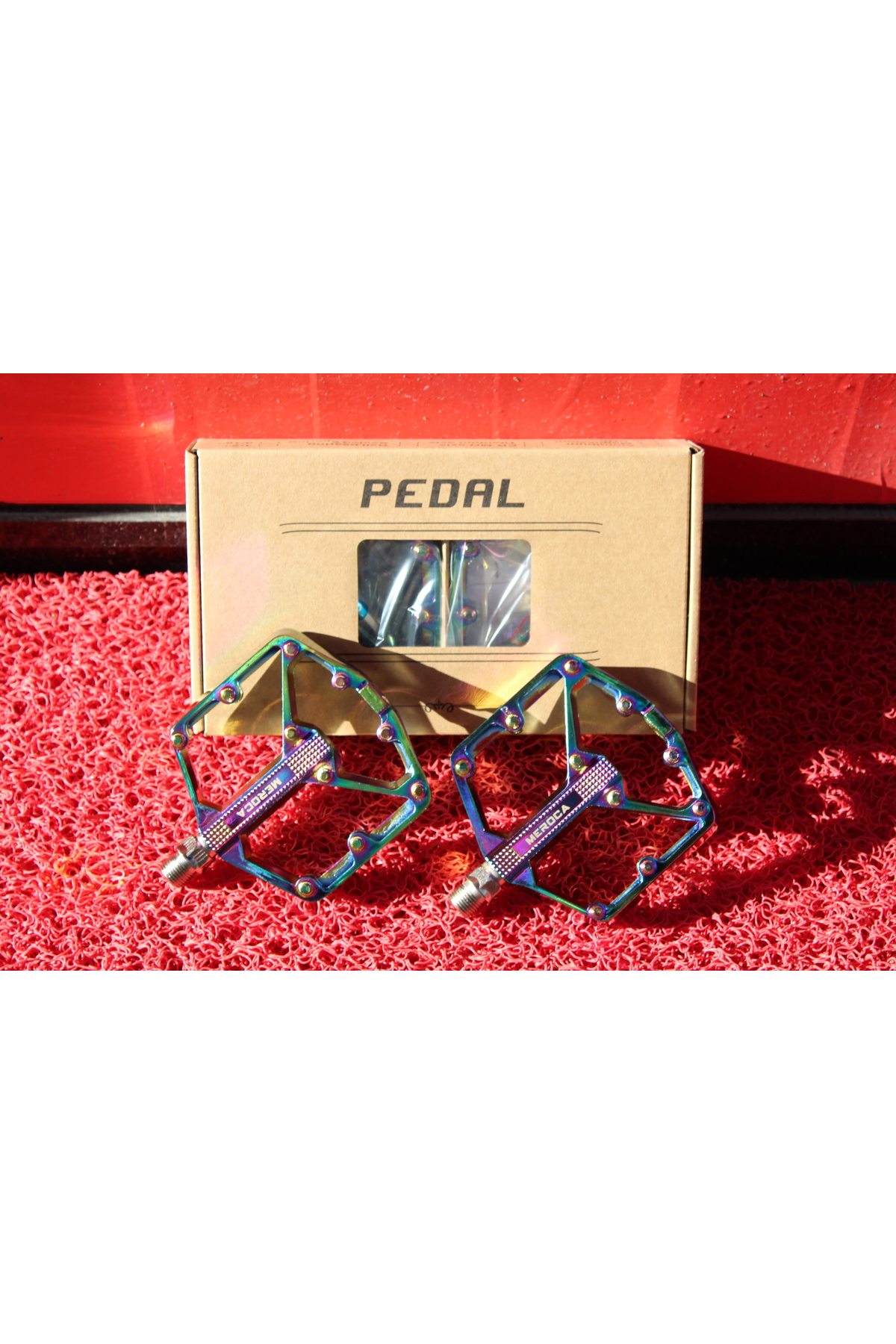 bisiklet dünyam Meraco Rainbow Platform Pedalları Ithal Yüksek Kalite Pedallar - Fiyatı, Yorumları