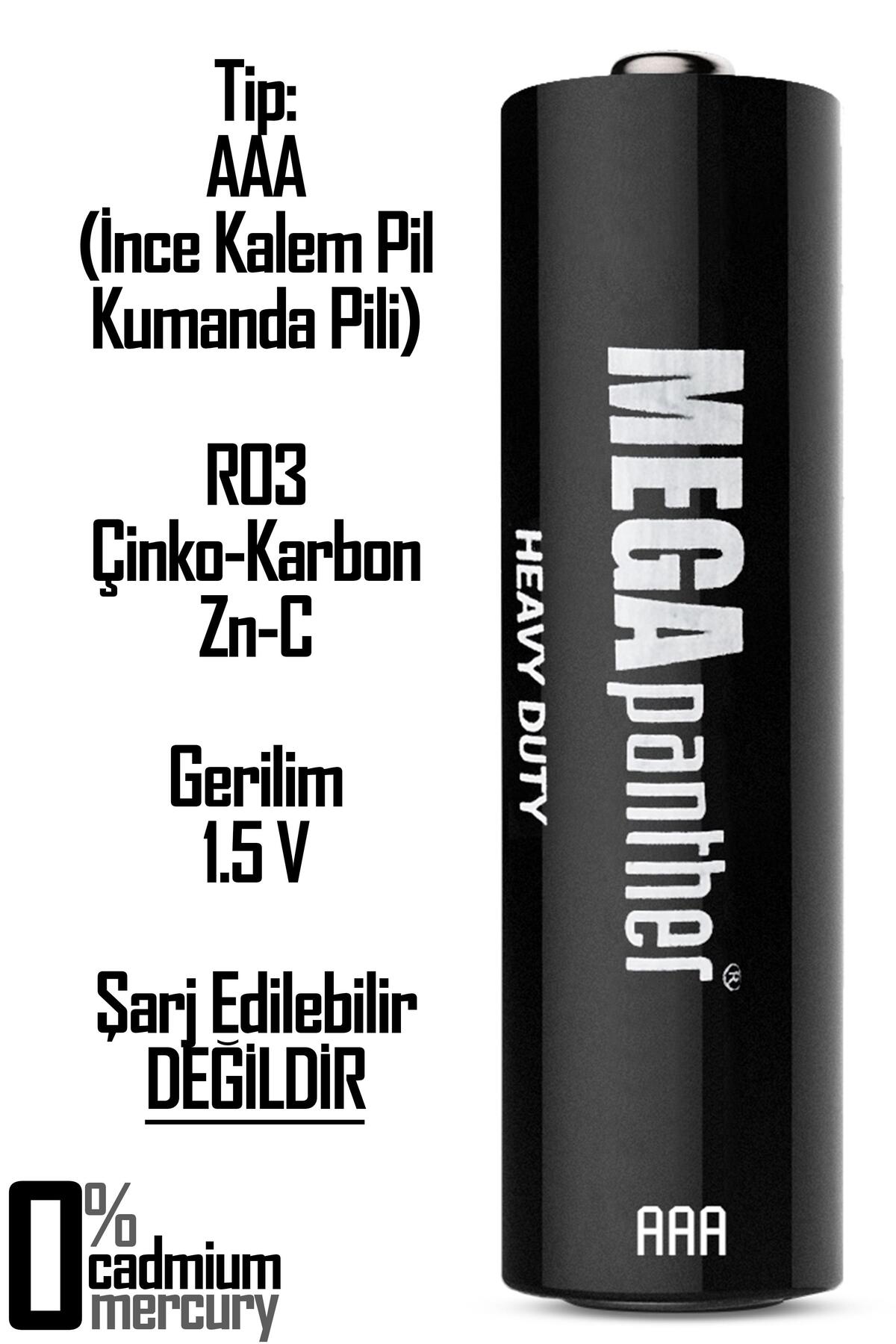 Telvesse 24lü Set (12 AA + 12 AAA) İnce ve Kalın Kalem Pil Kumanda Pili Saat Pili Zn-C 1.5V ...